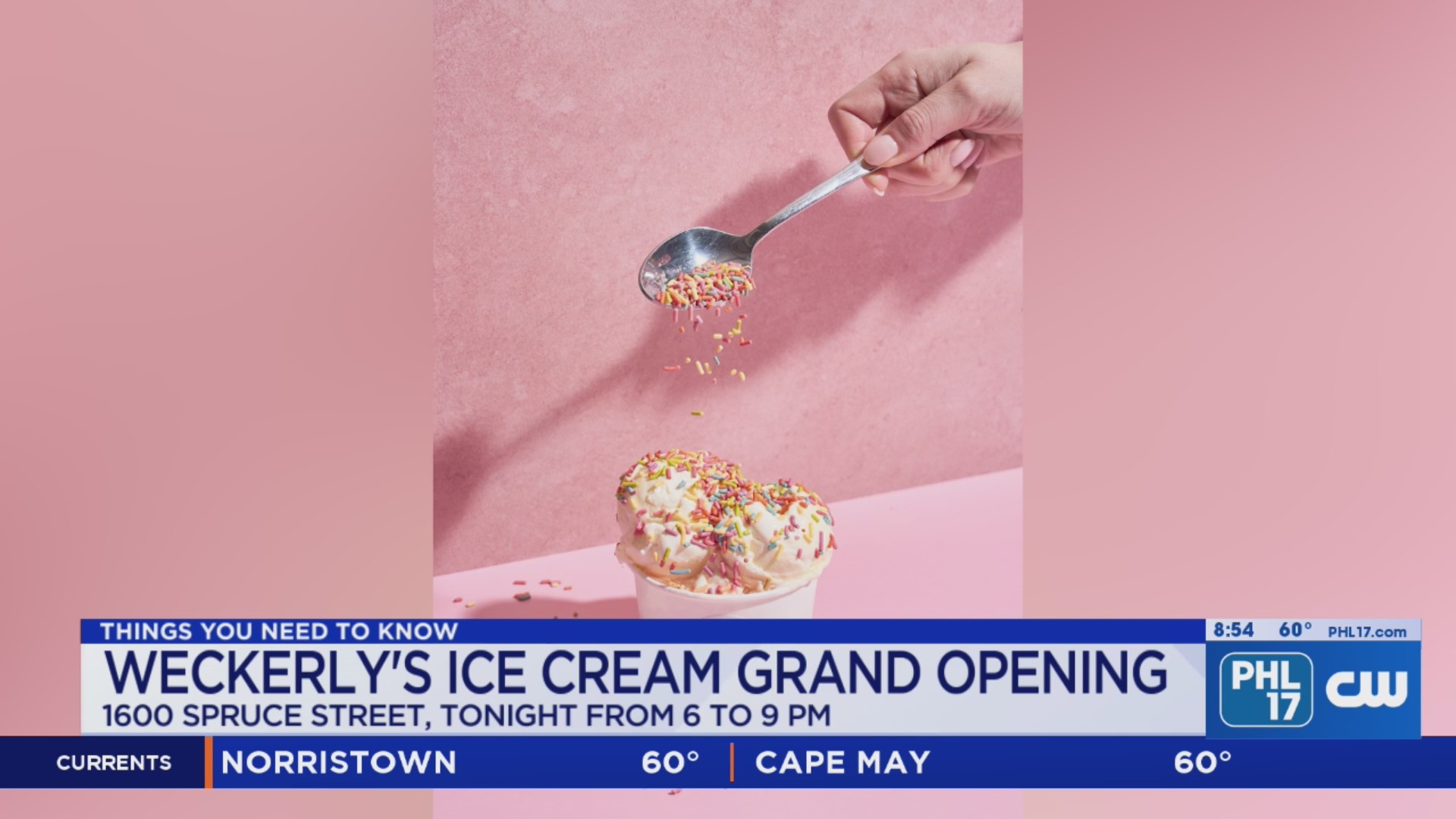 Weckerly’s is opening a new scoop shop in Rittenhouse – PHL17.com