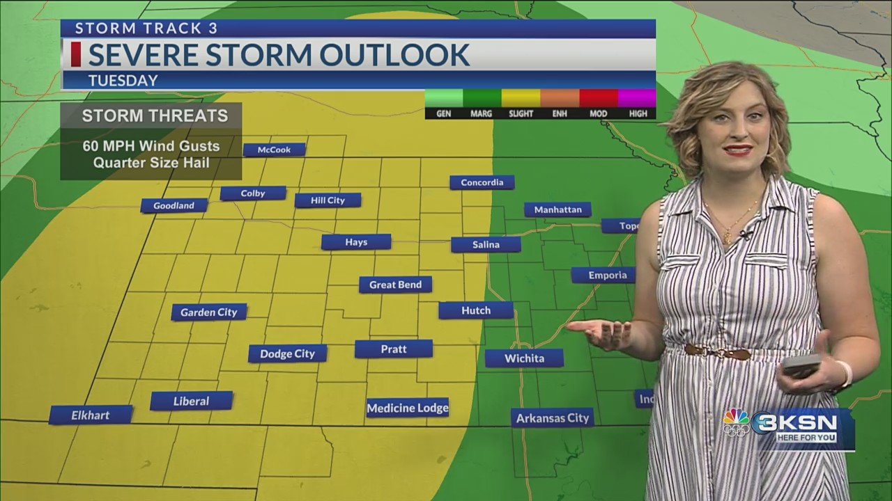Monday Afternoon Forecast – KSN-TV