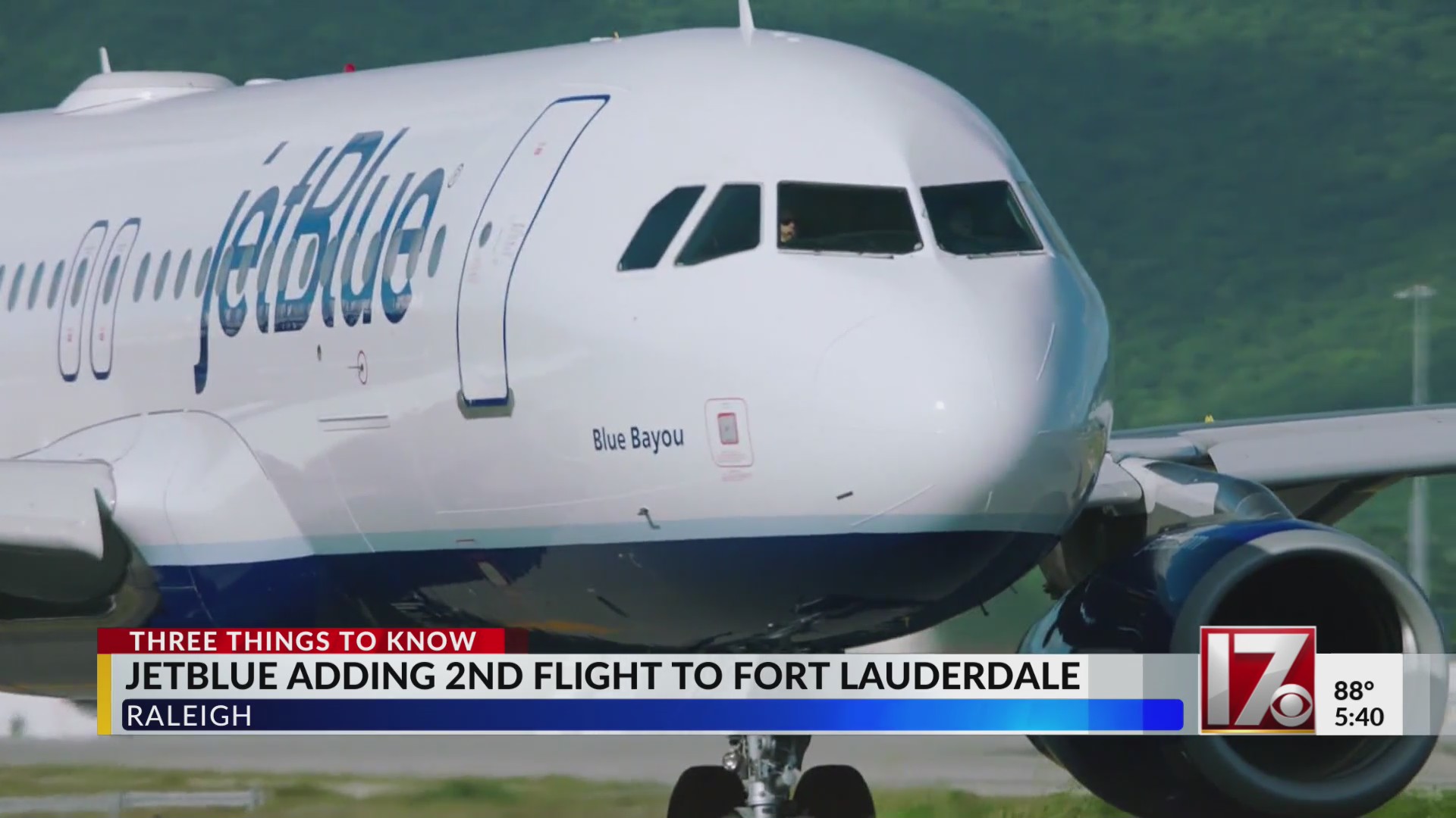 JetBlue adding second RDU-FLL daily flight – CBS17.com