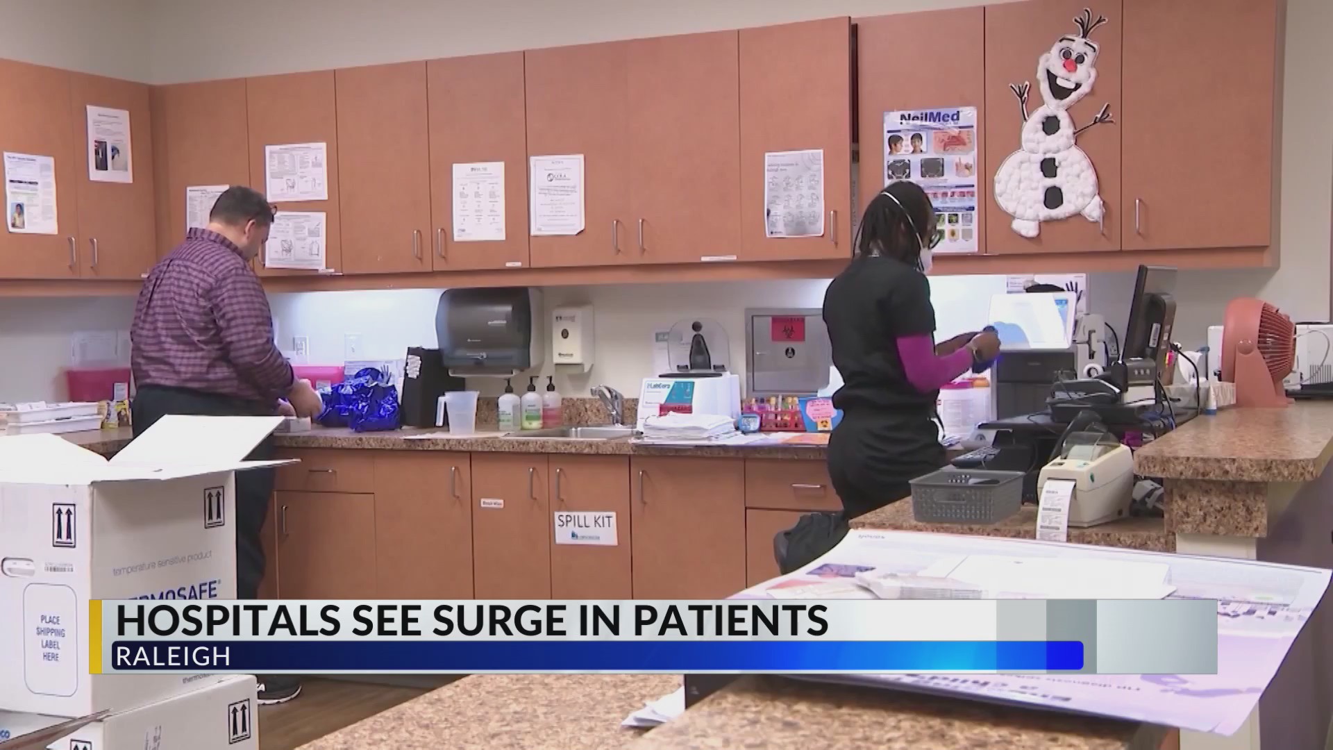 Patients overflowing at central NC hospitals – CBS17.com