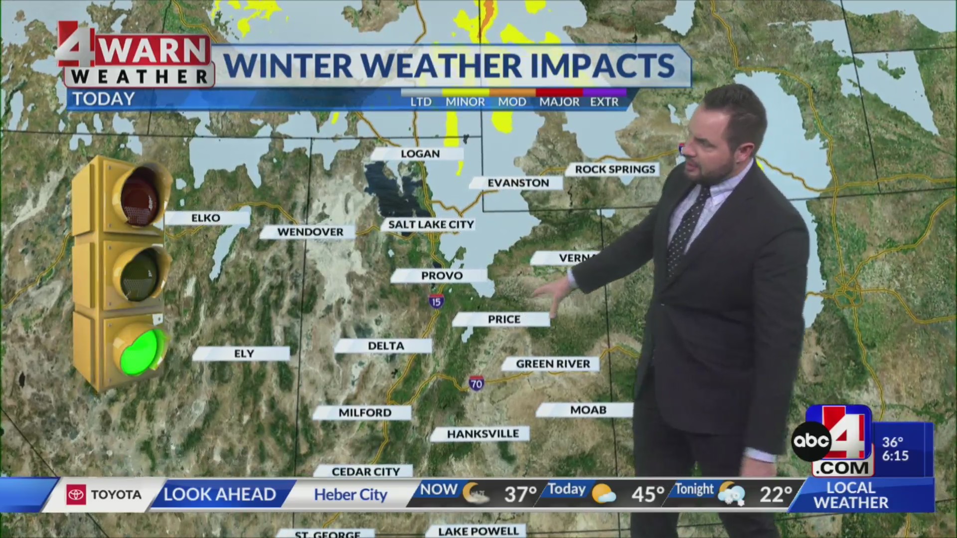 Inversion builds back with a small chance of relief on the horizon ...