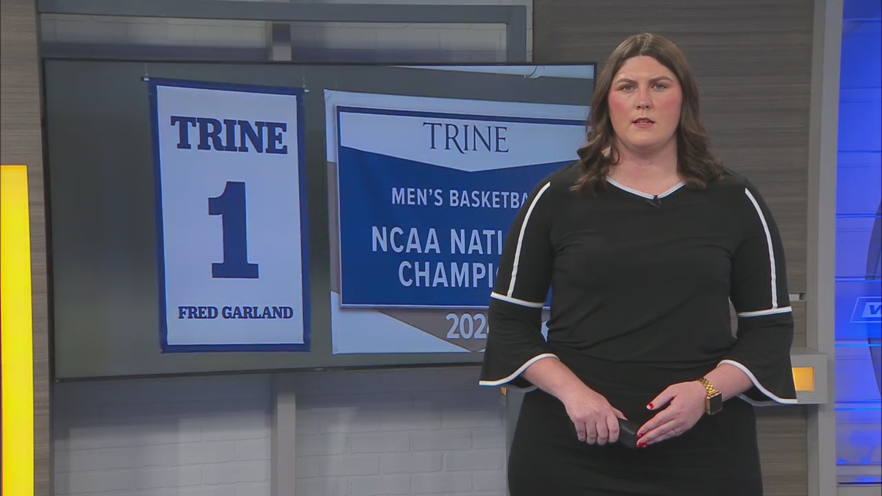 Trine University honors late basketball player Fred Garland before game ...