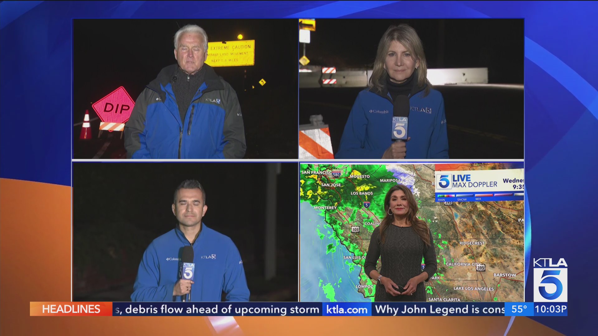 KTLA 5 team coverage: Rainstorm preparations underway across SoCal – KTLA