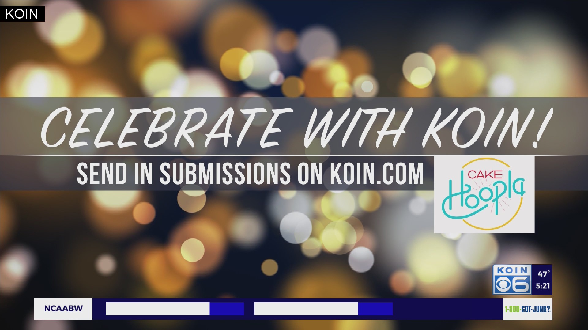 Celebrate with KOIN! Cake Hoopla! – KOIN.com