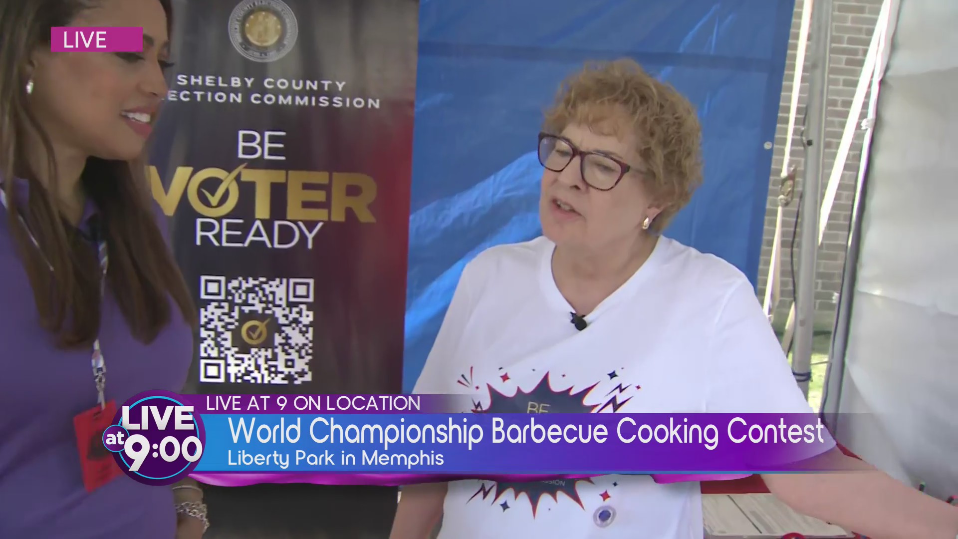 Election commission administrator holds special BBQ election and voter ...