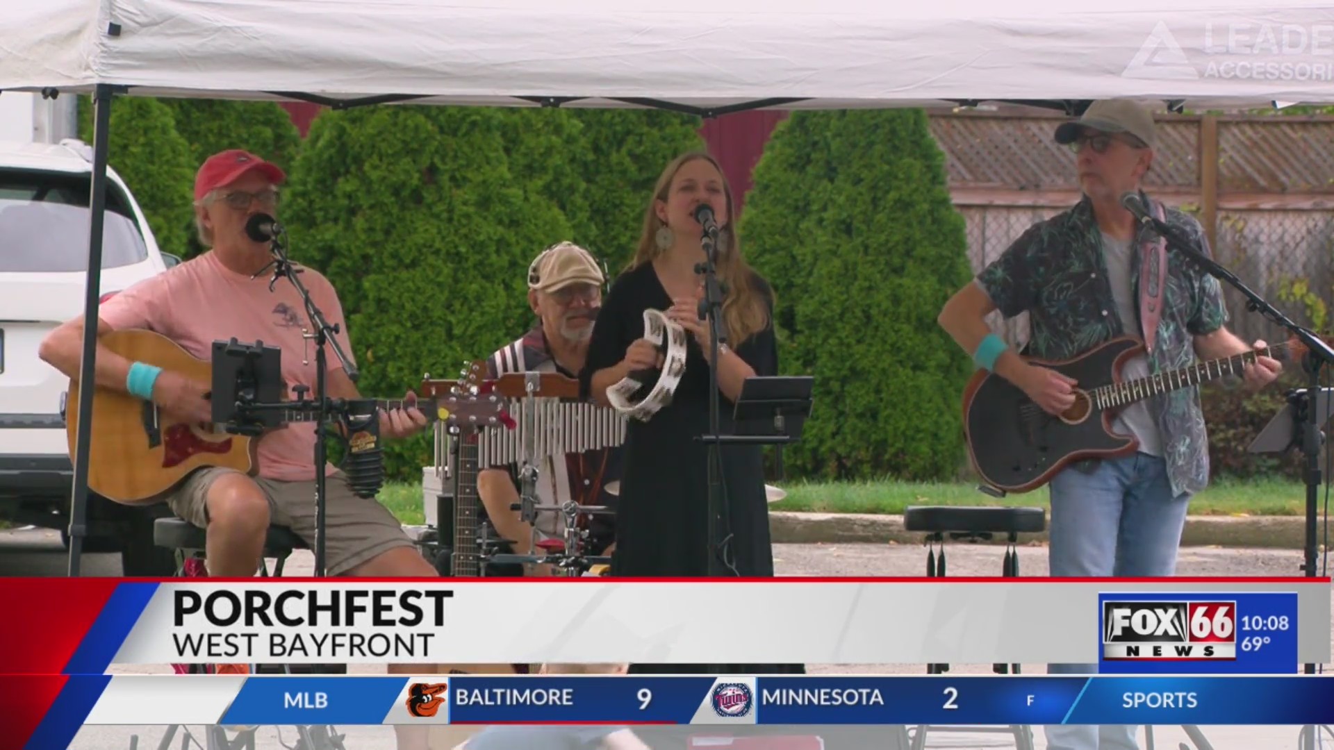 Fox 66 News First at 10 PORCHFEST – WJET/WFXP/YourErie.com