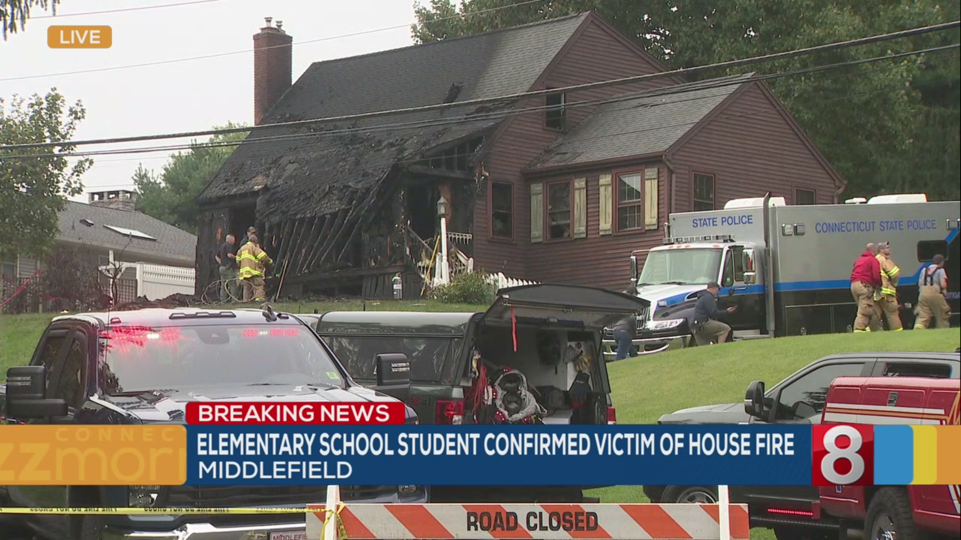 Elementary school student confirmed dead after Middlefield house fire ...
