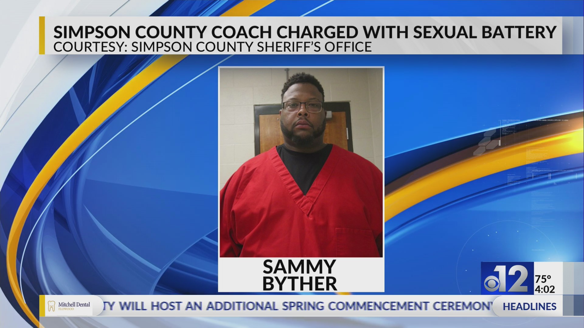 Simpson County coach charged with sexual battery – WJTV