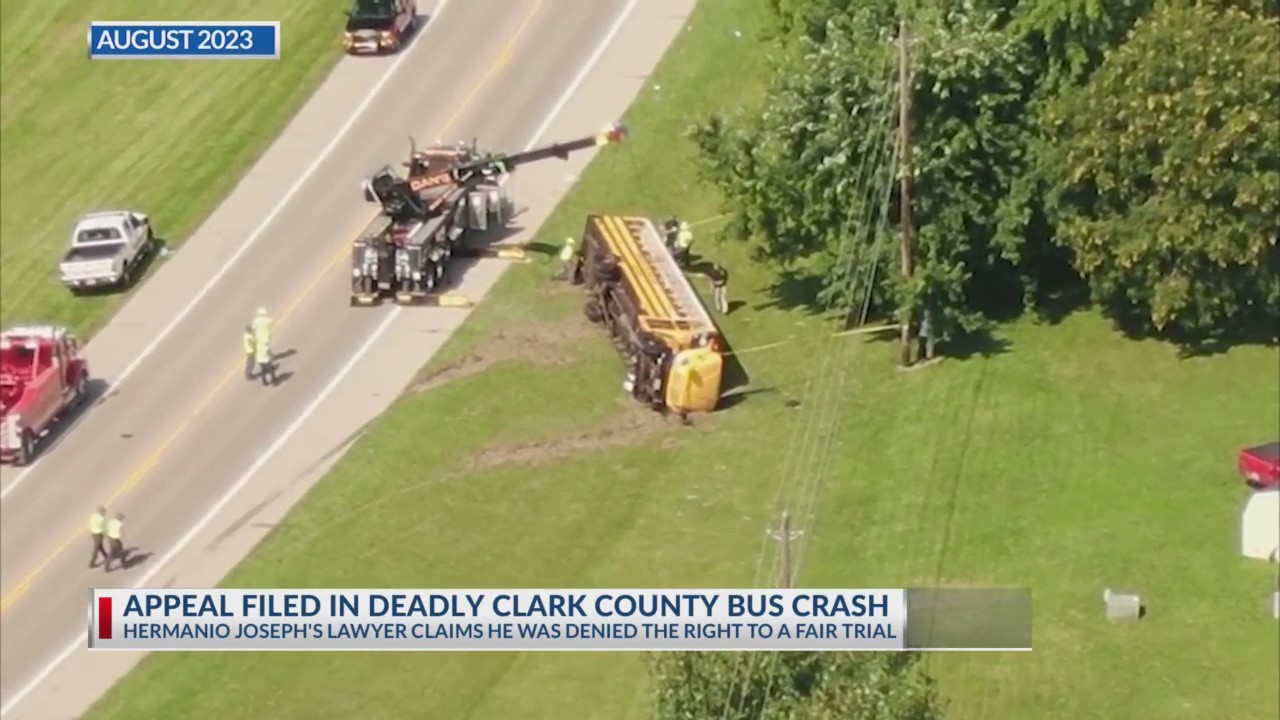 Appeal filed in deadly Clark County bus crash – NBC4 WCMH-TV
