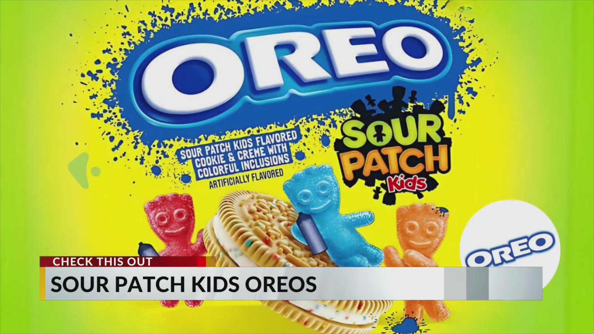 Oreo introduces Sour Patch Kids cookies – WNCT