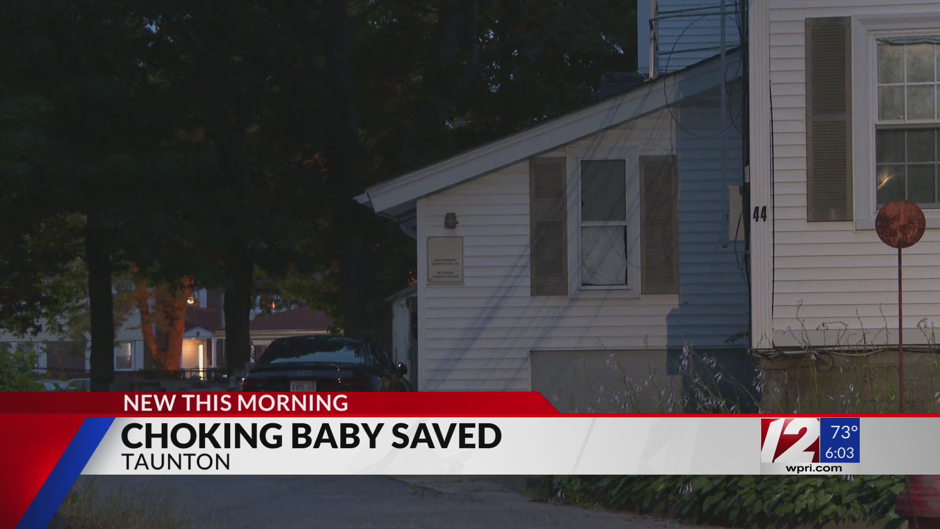 First responders save choking baby in Taunton – WPRI.com