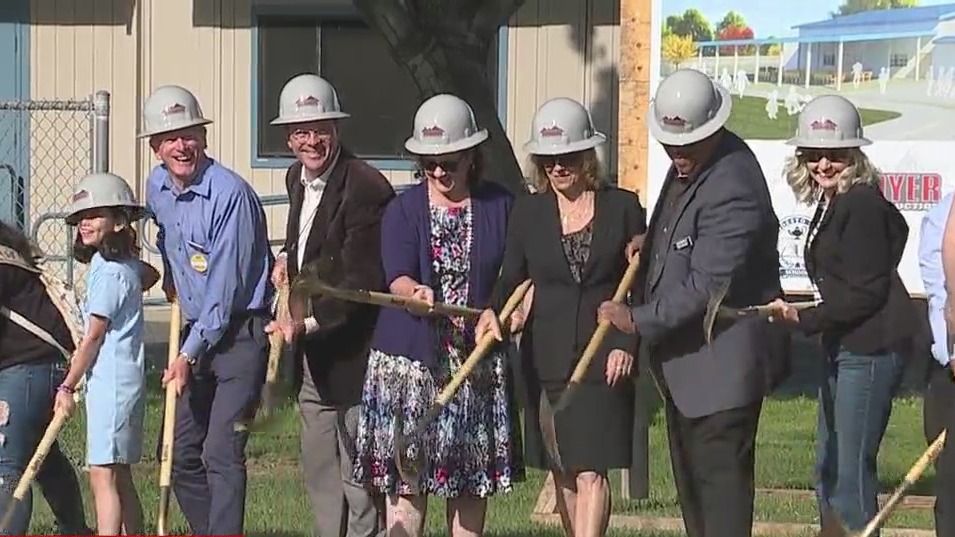 Modesto education officials break ground on school construction project ...