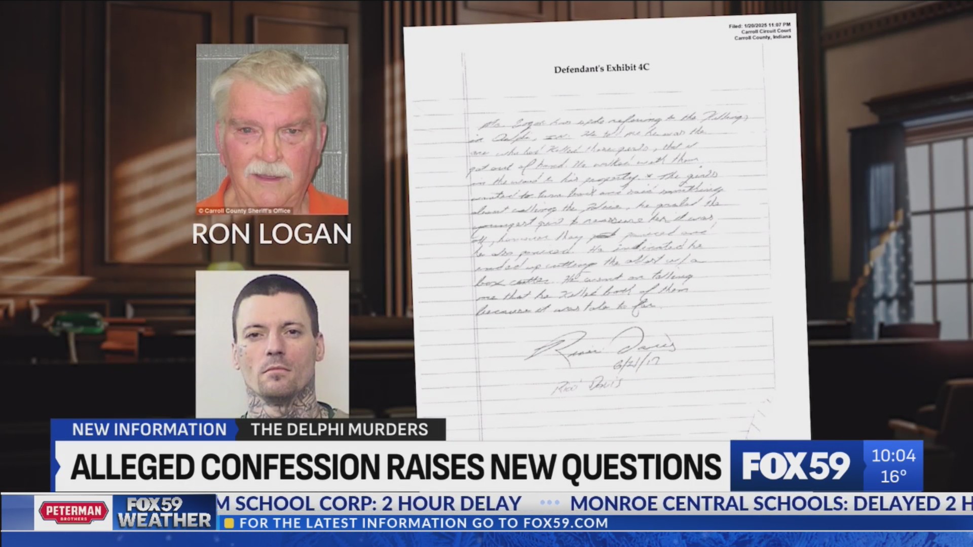 Inmate says Delphi prosecutor ignored his letters about Ron Logan ...