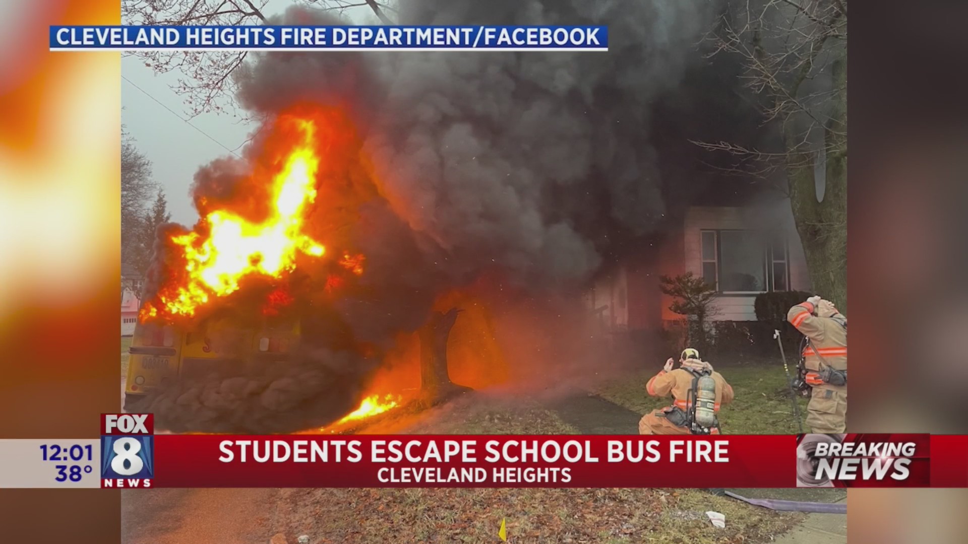Investigation into school bus fire in Cleveland Heights – KXAN Austin