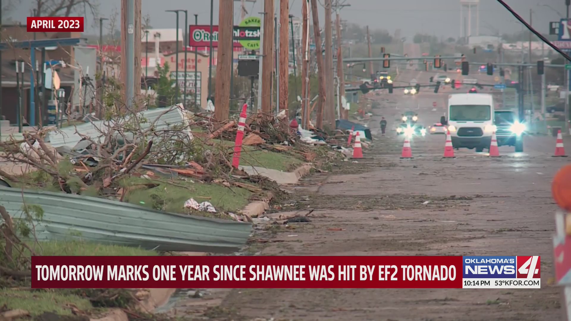 Tomorrow marks one year since Shawnee was hit by EF2 tornado – KFOR.com ...