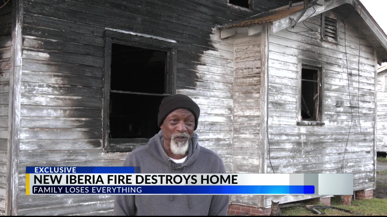 Ledet family loses home in New Iberia fire – KLFY.com