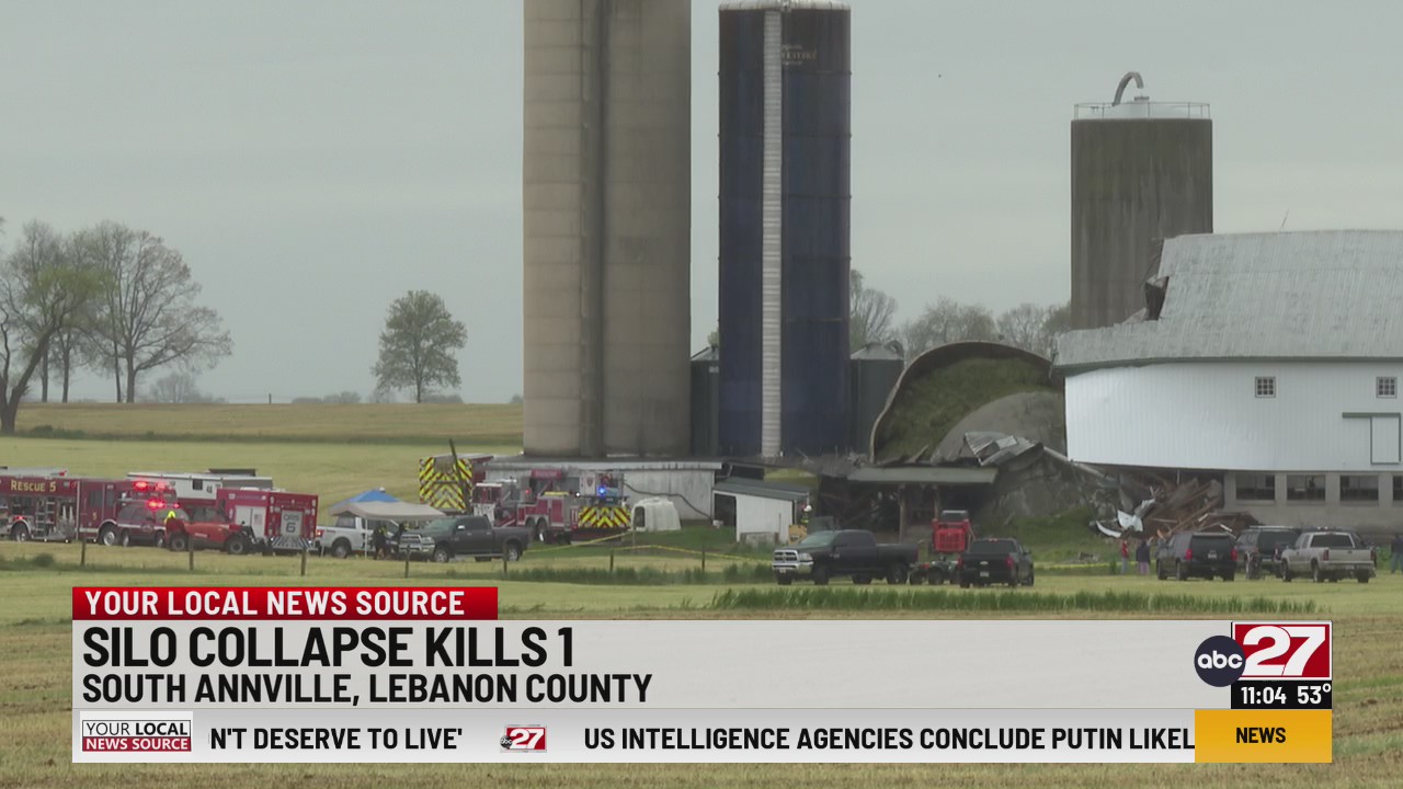 Silo collapse in Lebanon County leaves one person dead – ABC27