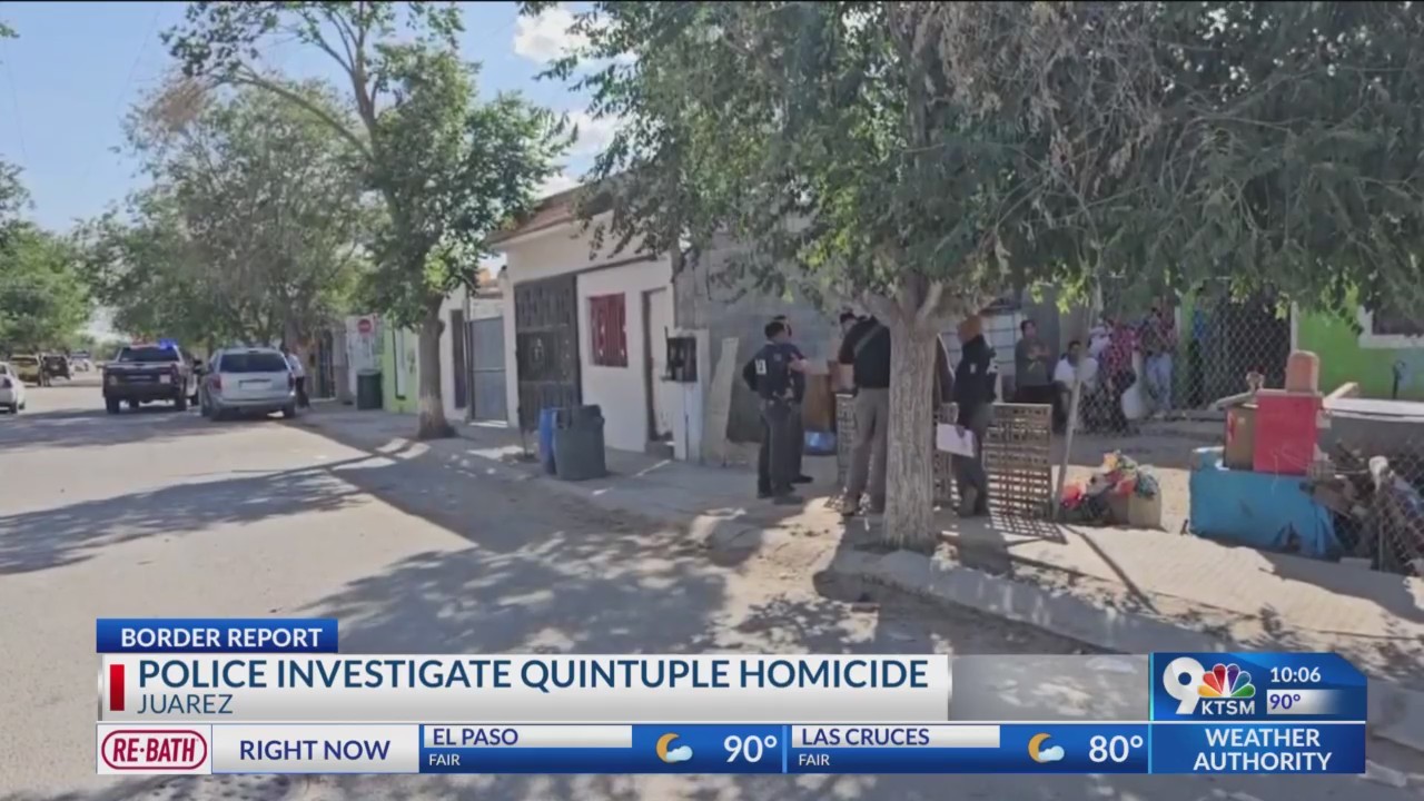 Juarez Police investigate quintuple homicide – BorderReport