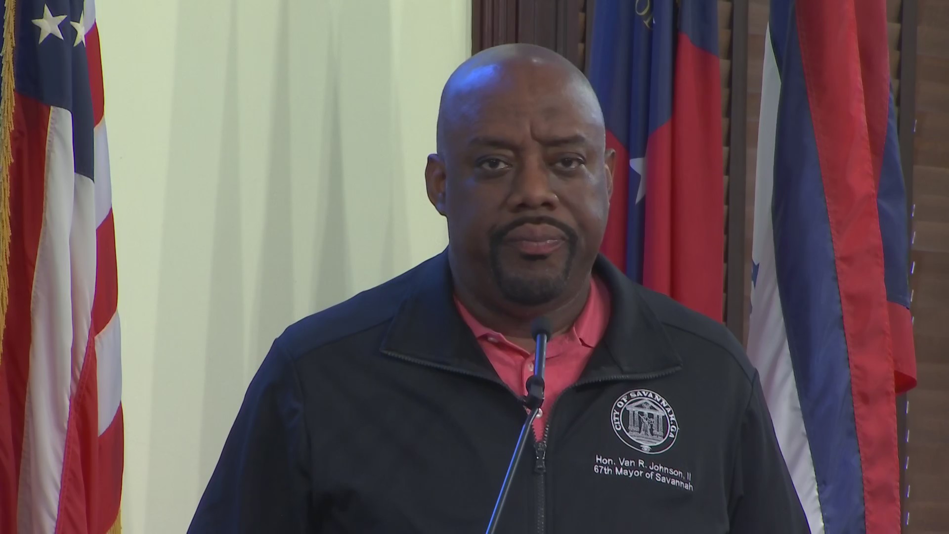Savannah Mayor Van Johnson addresses city’s storm response efforts ...