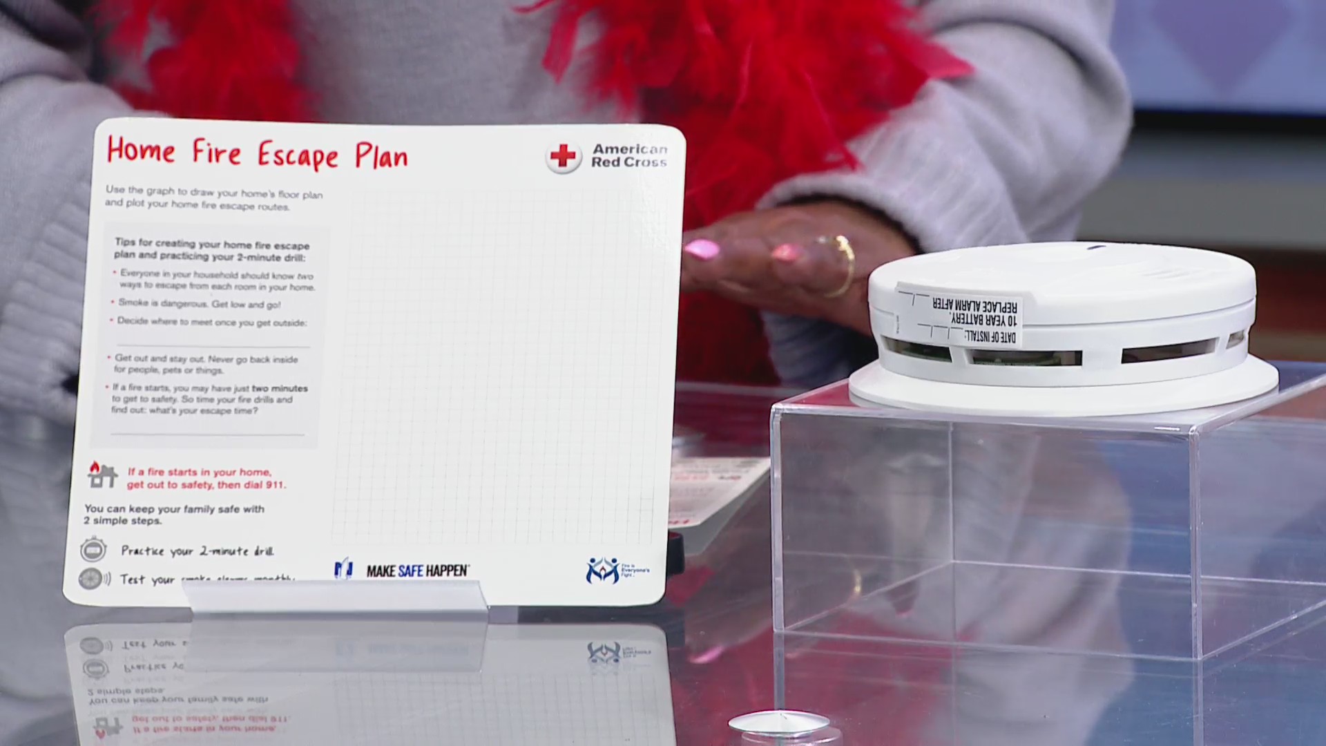 How to escape a house fire in less than two minutes: Red Cross safety ...