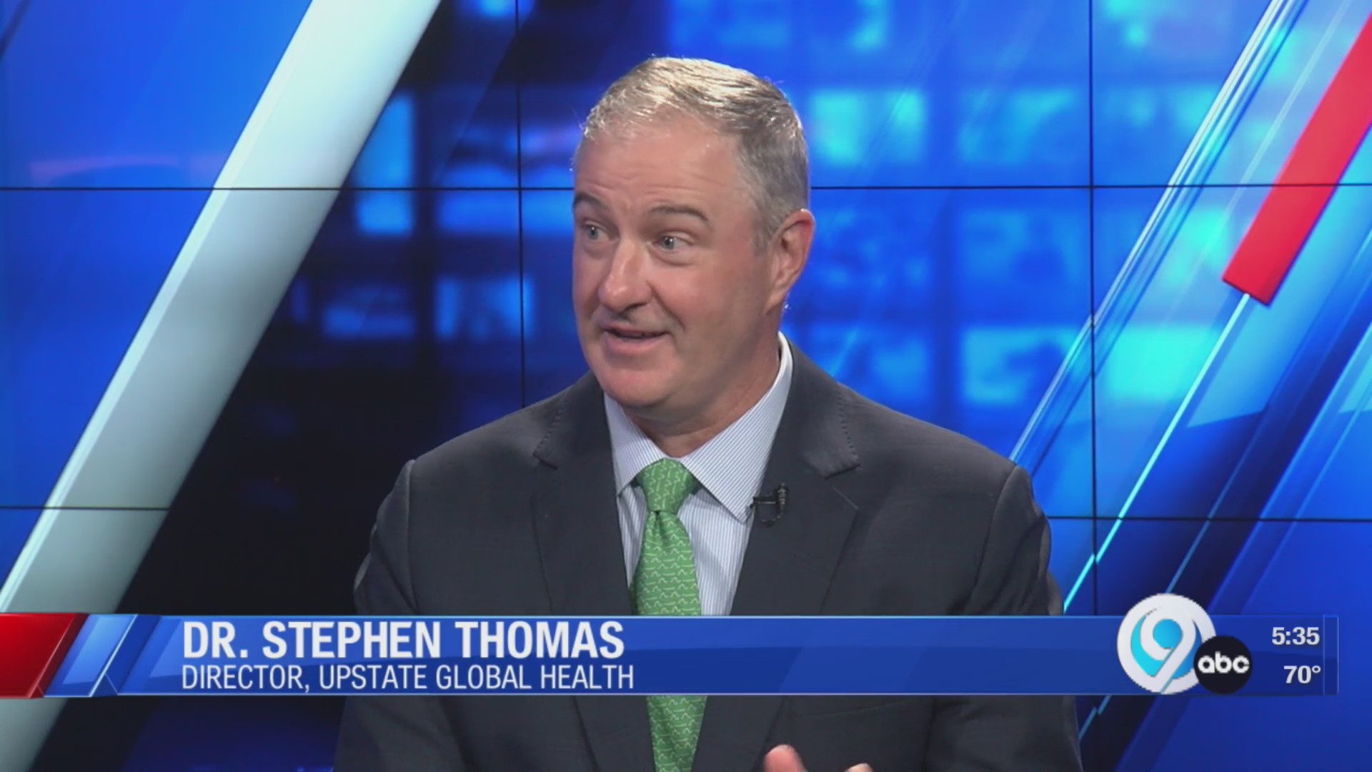 Interview: Dr. Stephen Thomas, director of Upstate Global Health ...