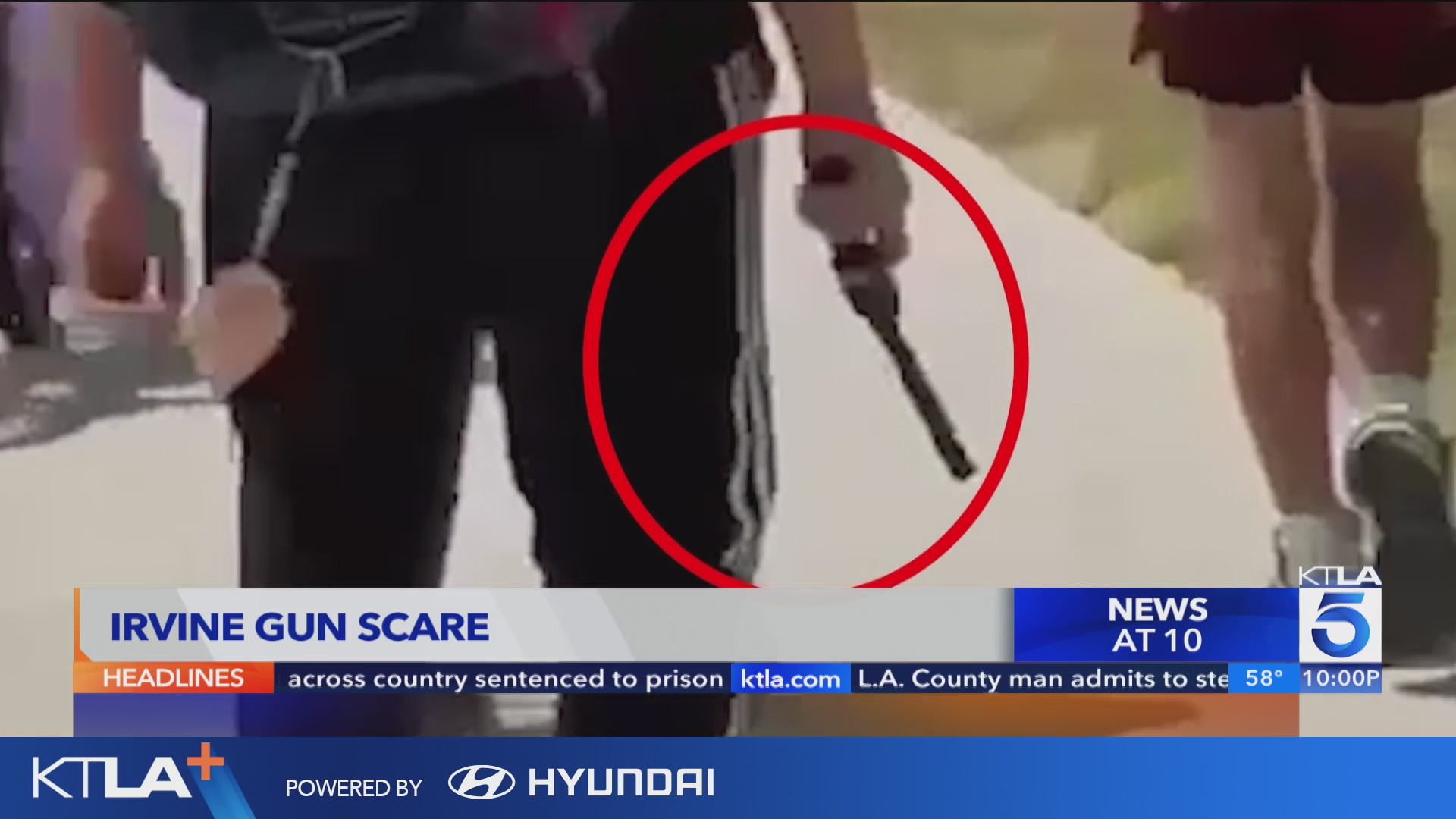 ‘Toy gun’ scare outside Irvine elementary school – KTLA
