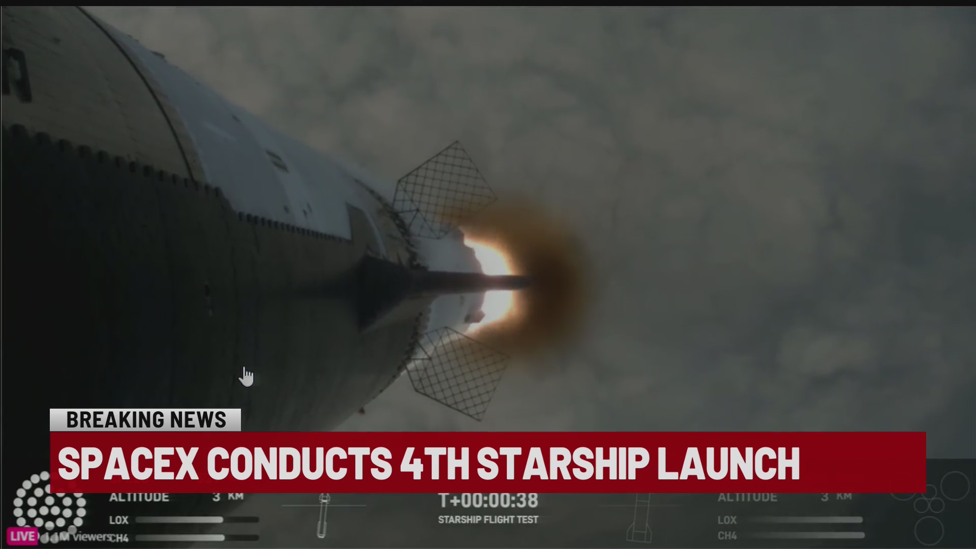 Space X conducts 4th Starship Launch – WSPA 7NEWS