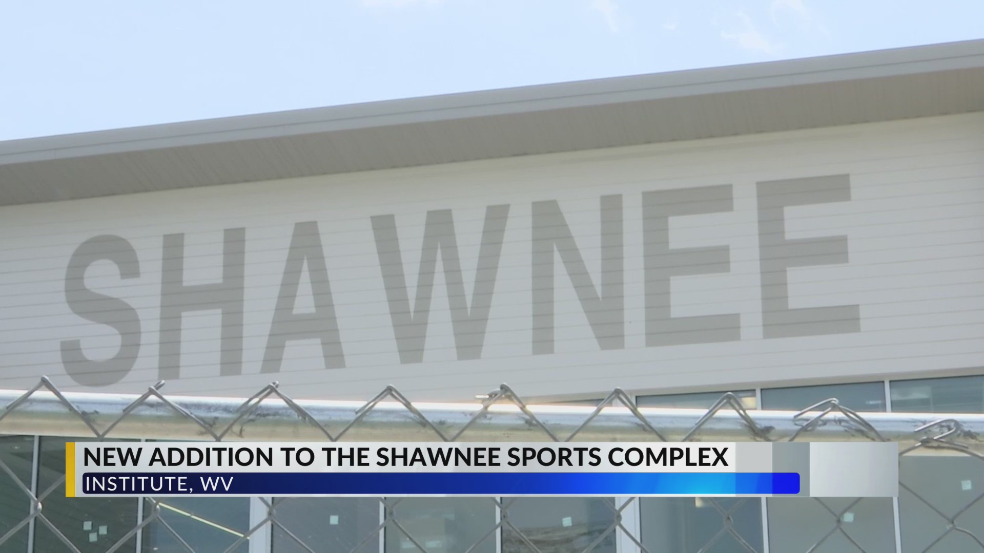 Construction on Shawnee Sports Complex Welcome Center nearly complete ...