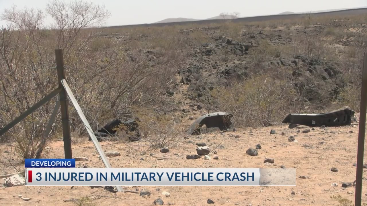 3 injured in military vehicle crash near ST station – BorderReport
