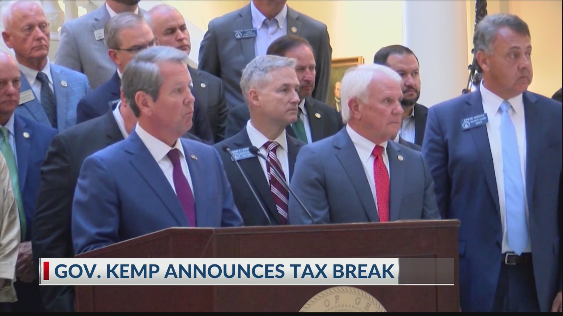 Georgia Gov. Kemp announces tax break – WSAV-TV