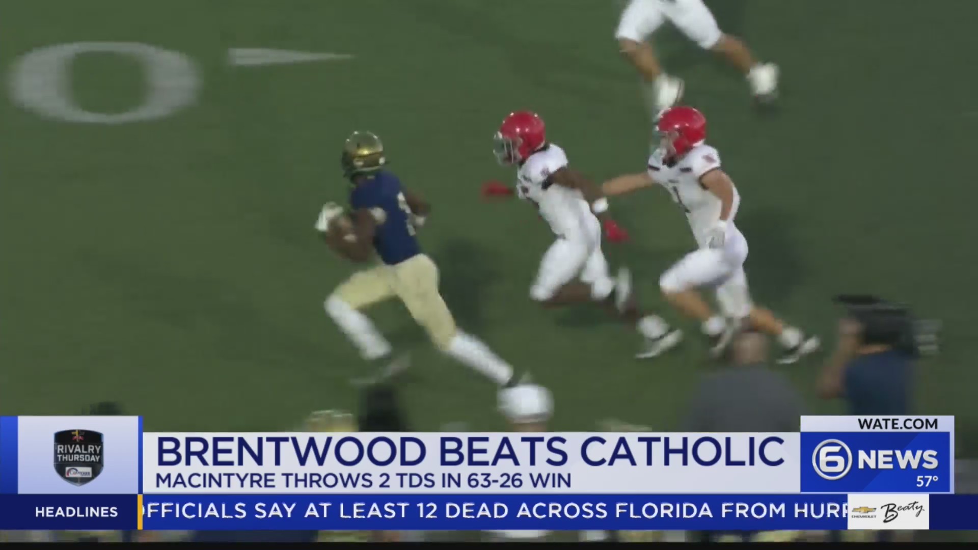 Brentwood Academy beats Catholic with big second half – WATE 6 On Your Side