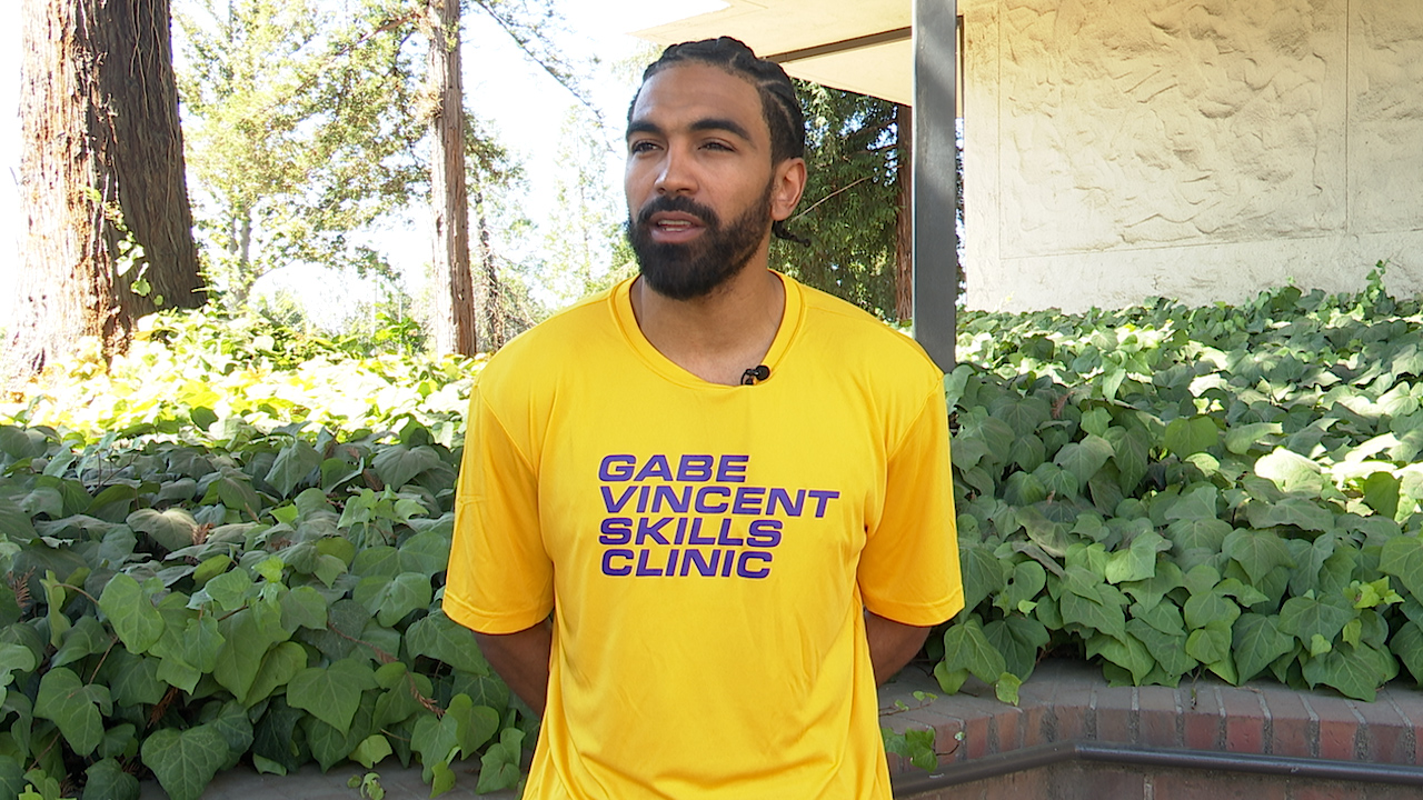 Gabe Vincent ready for healthy second year with Lakers, brings camp ...