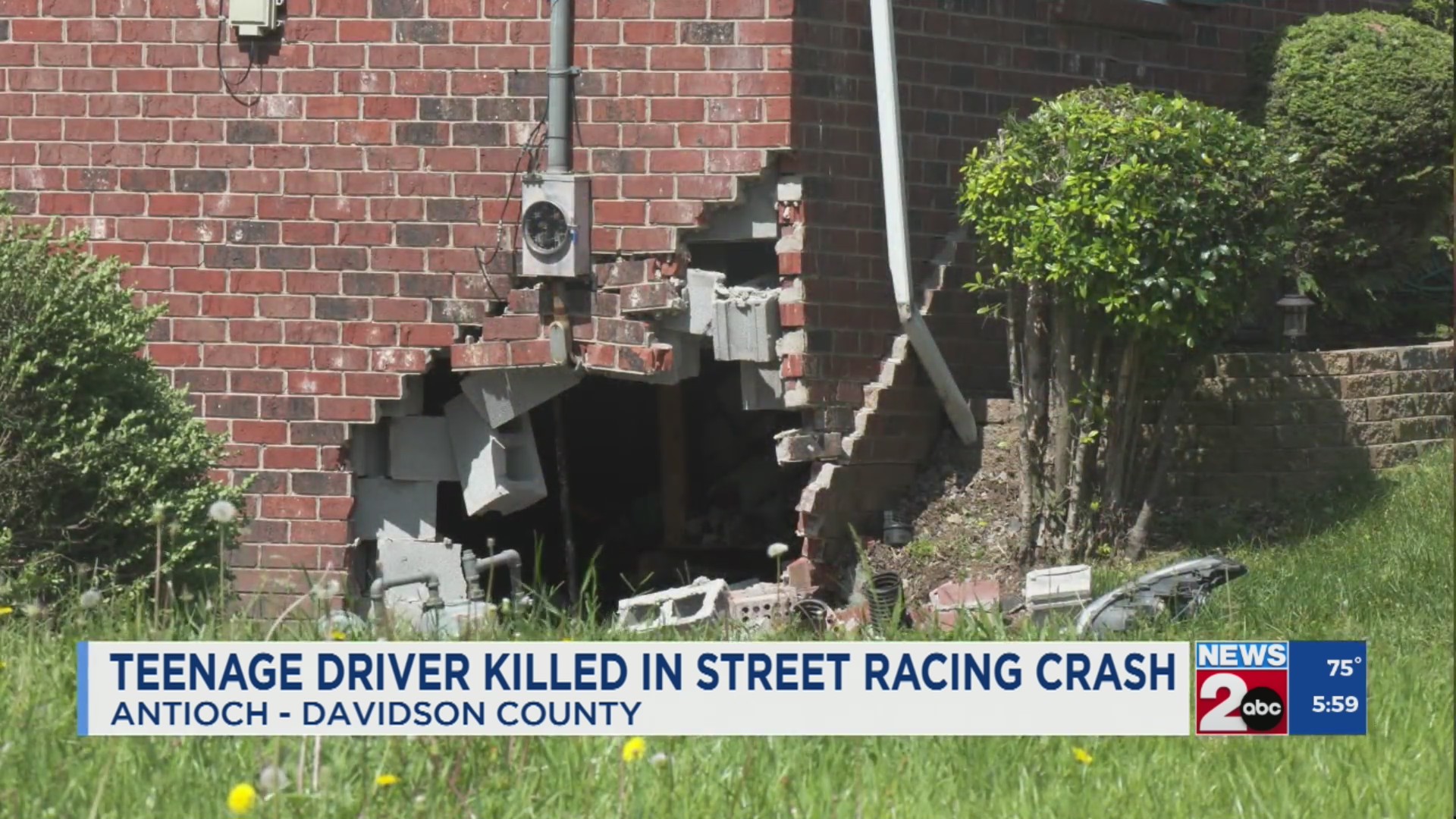 Teen driver killed in Antioch street racing crash – WKRN News 2