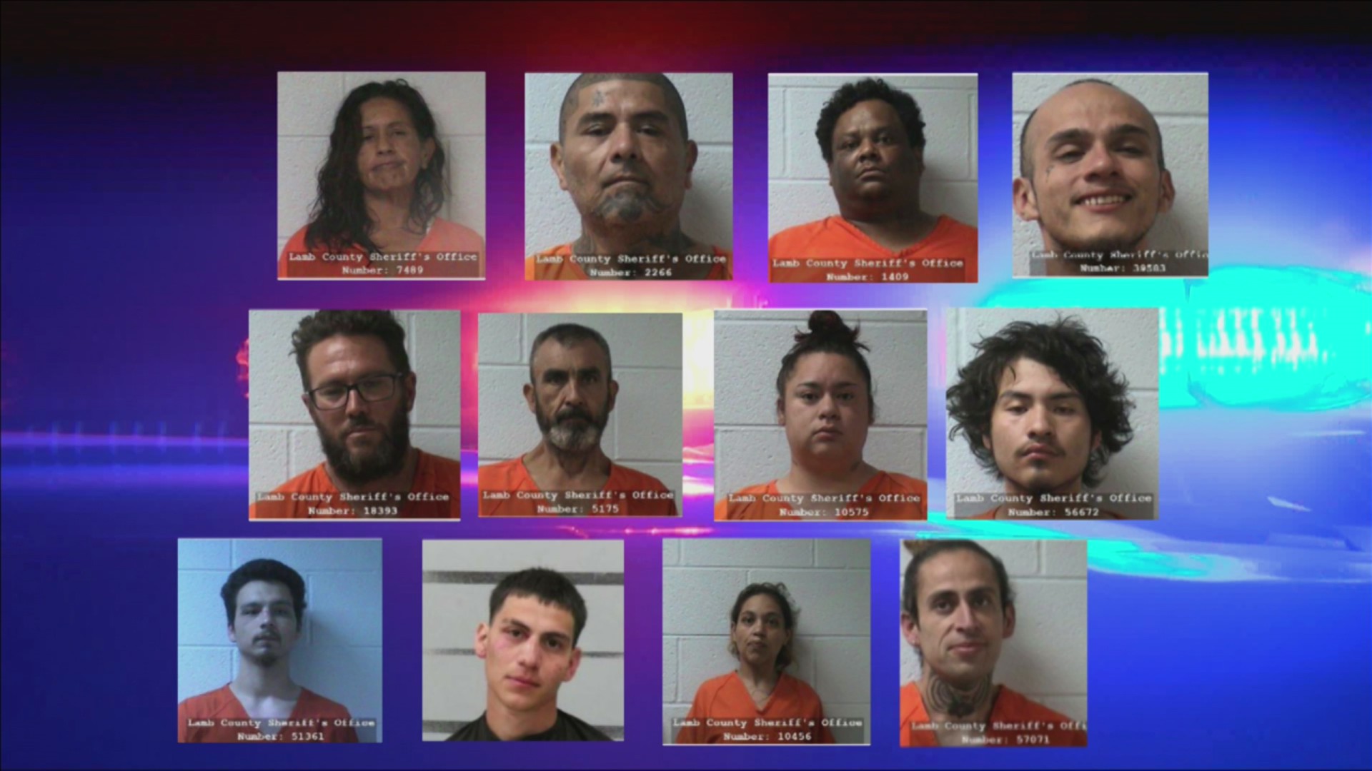Littlefield police department arrests 12 in major gang and drug bust ...