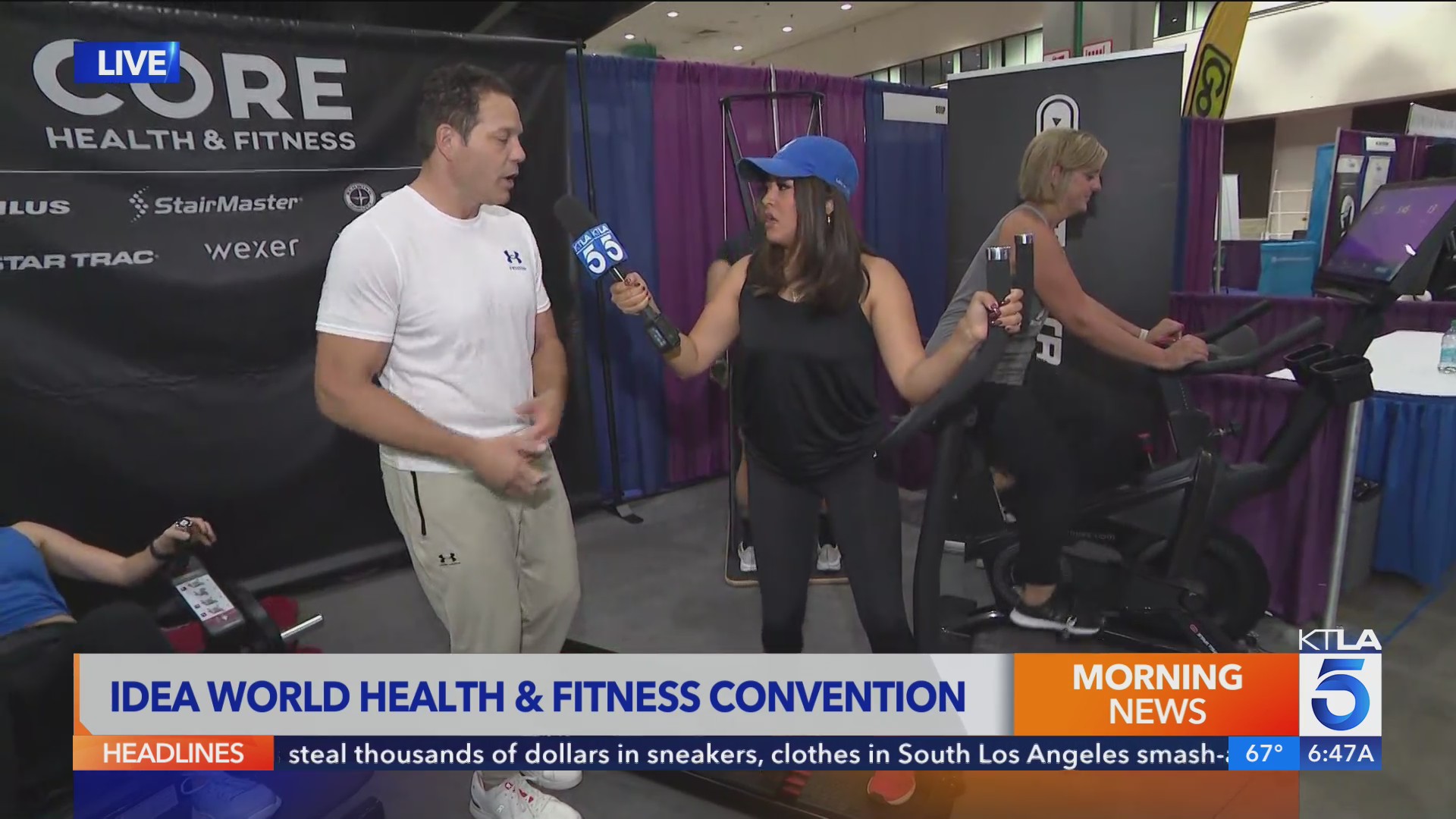 IDEA World Health & Fitness Convention (6 a.m.) – KTLA