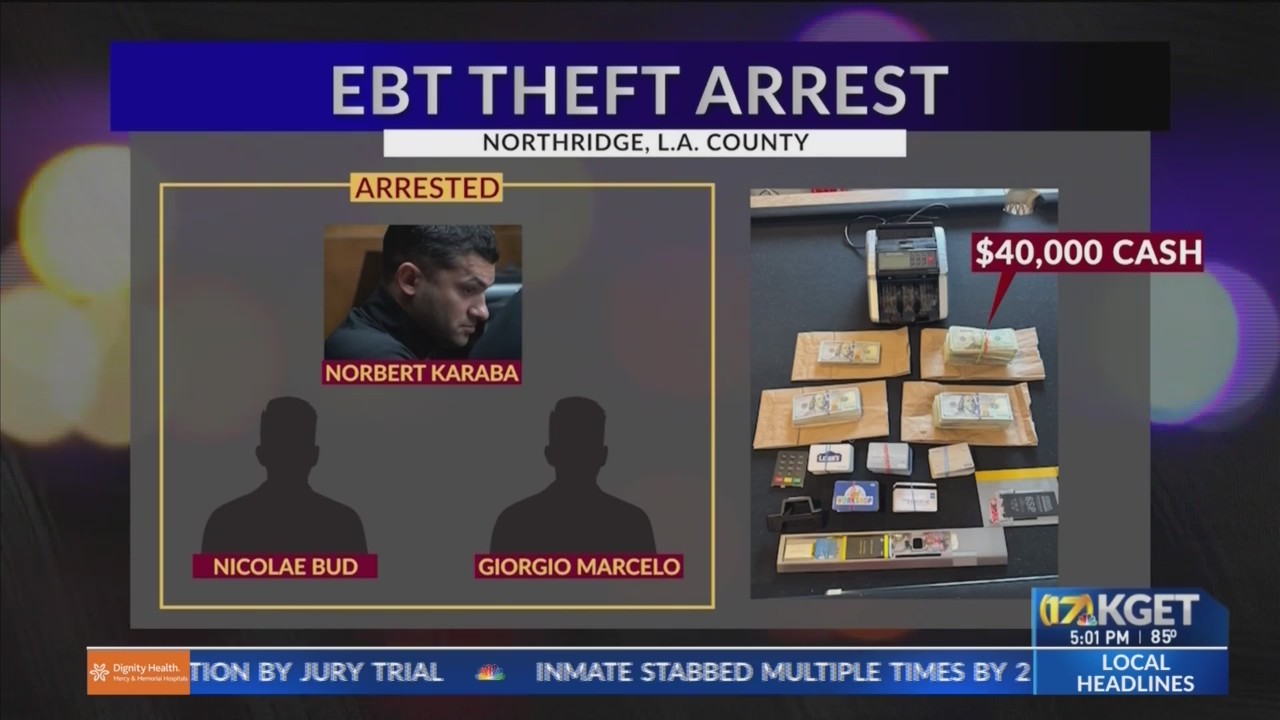 Romanian accused of EBT theft in Kern faces 40 new felonies while out ...