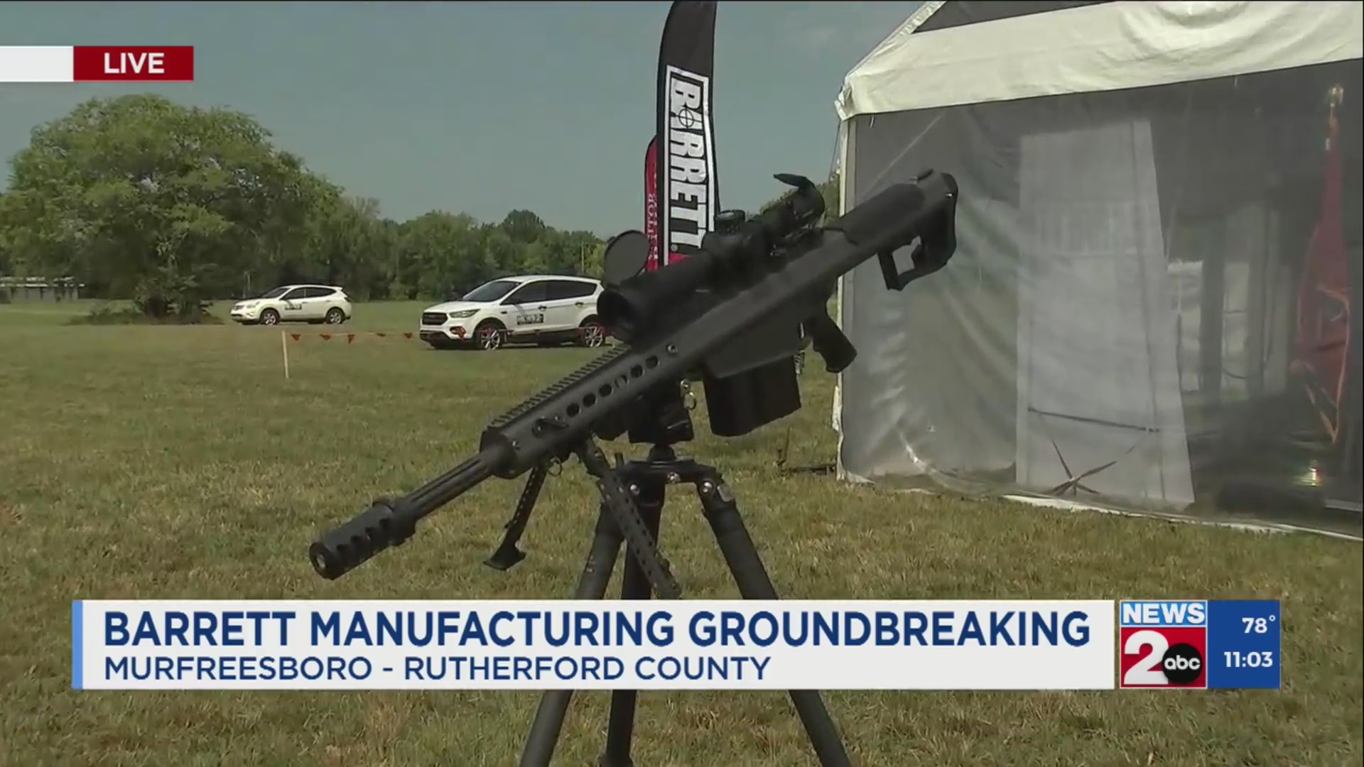 Groundbreaking for new Barrett facility – WKRN News 2