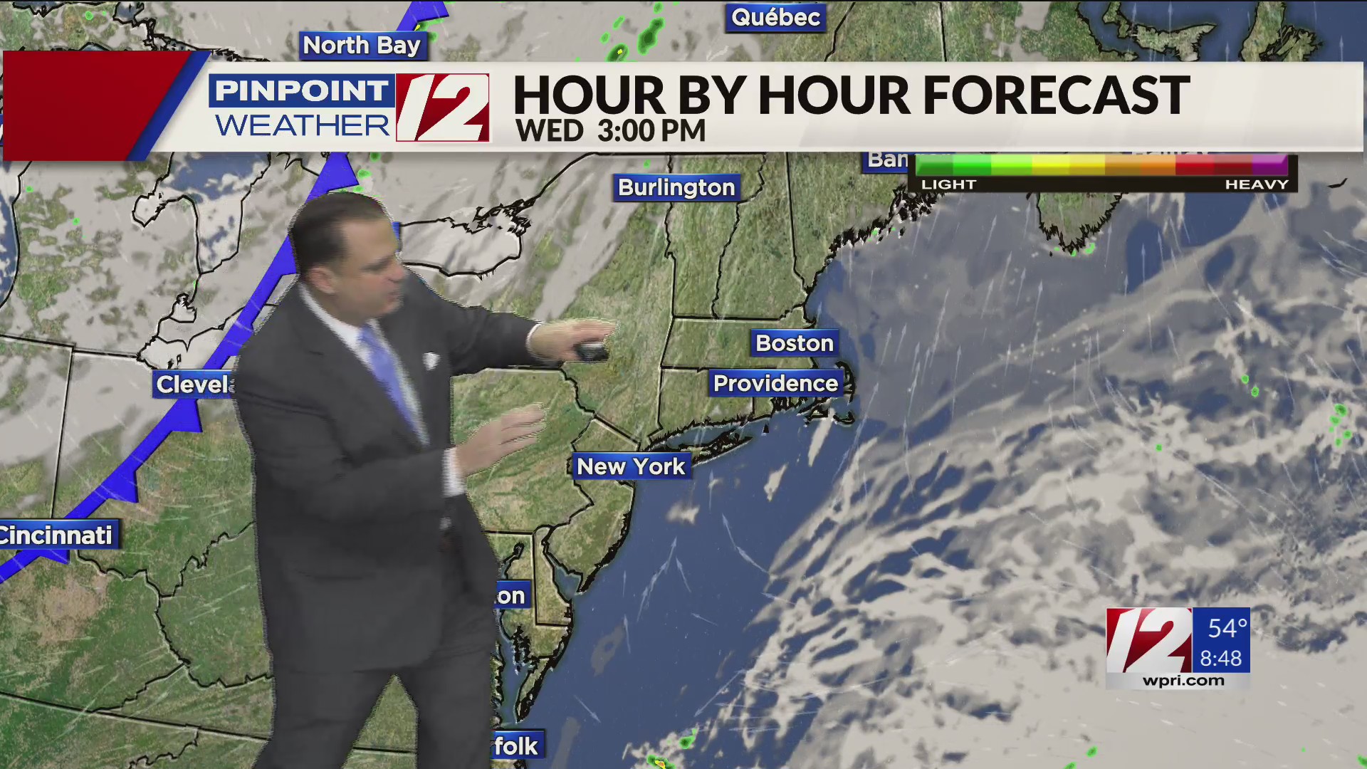 WPRI 12 Weather Forecast for 10/23/24: 70s again today, then it gets ...