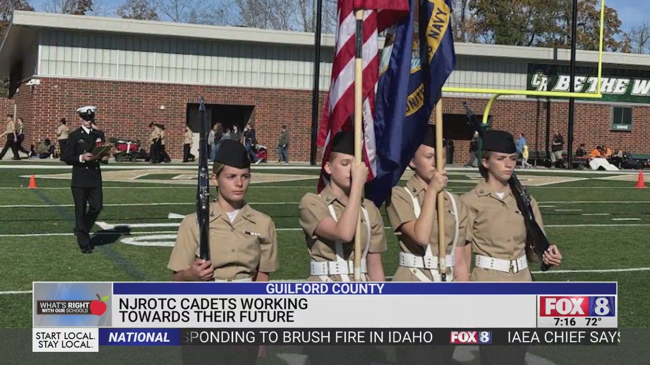 Triad NJROTC cadets working toward their future – FOX8 WGHP
