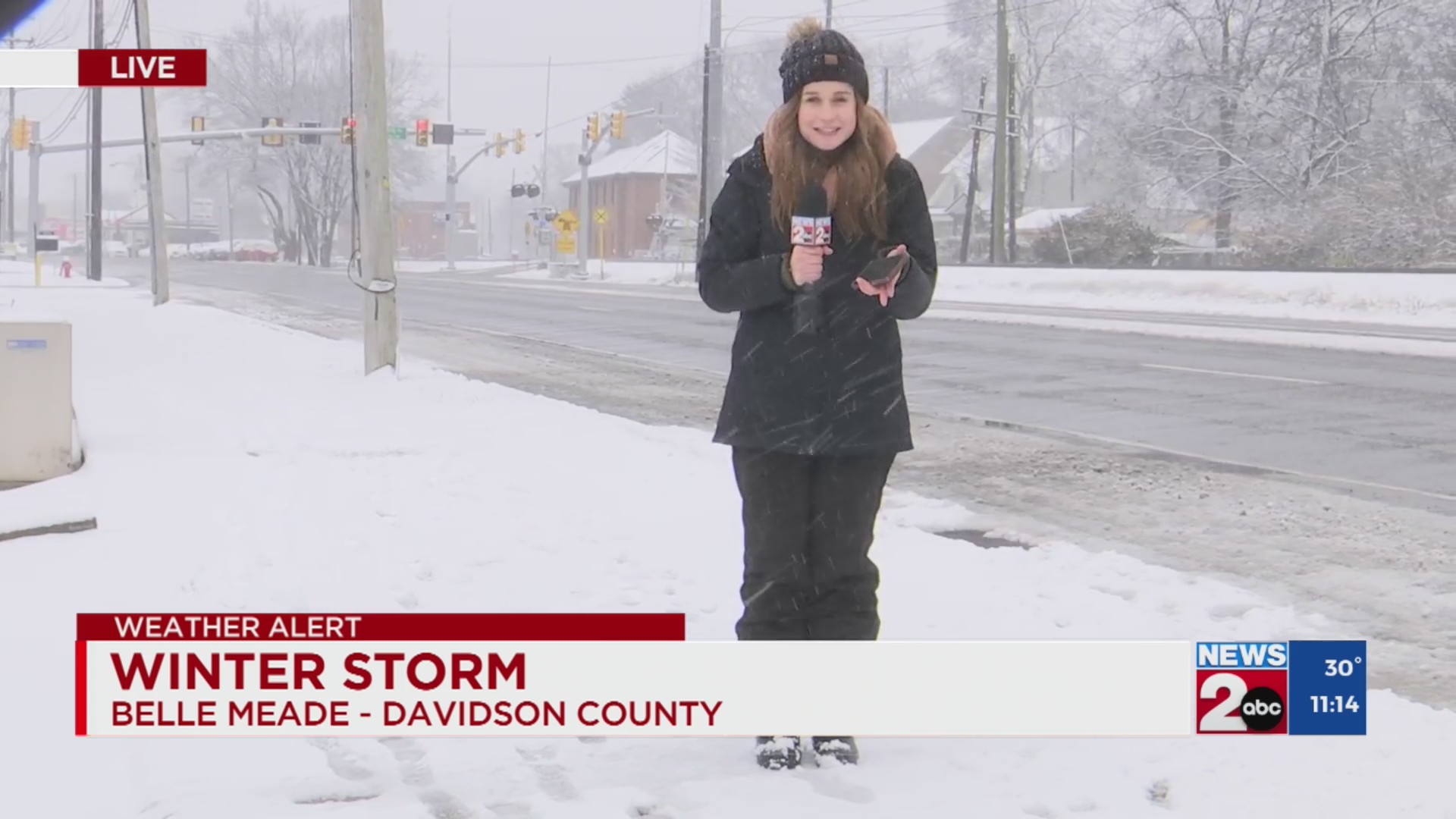 Winter Storm: Current conditions in Belle Meade – WKRN News 2