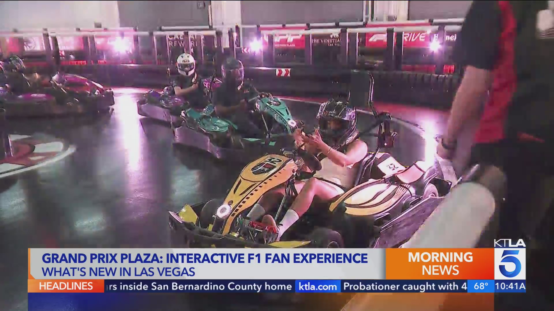 Grand Prix Plaza: The Ultimate F1 experience on the Strip – KTLA