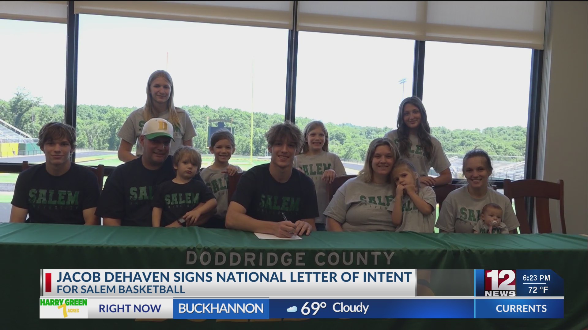 Doddridge County’s Dehaven signs letter of intent – WBOY.com