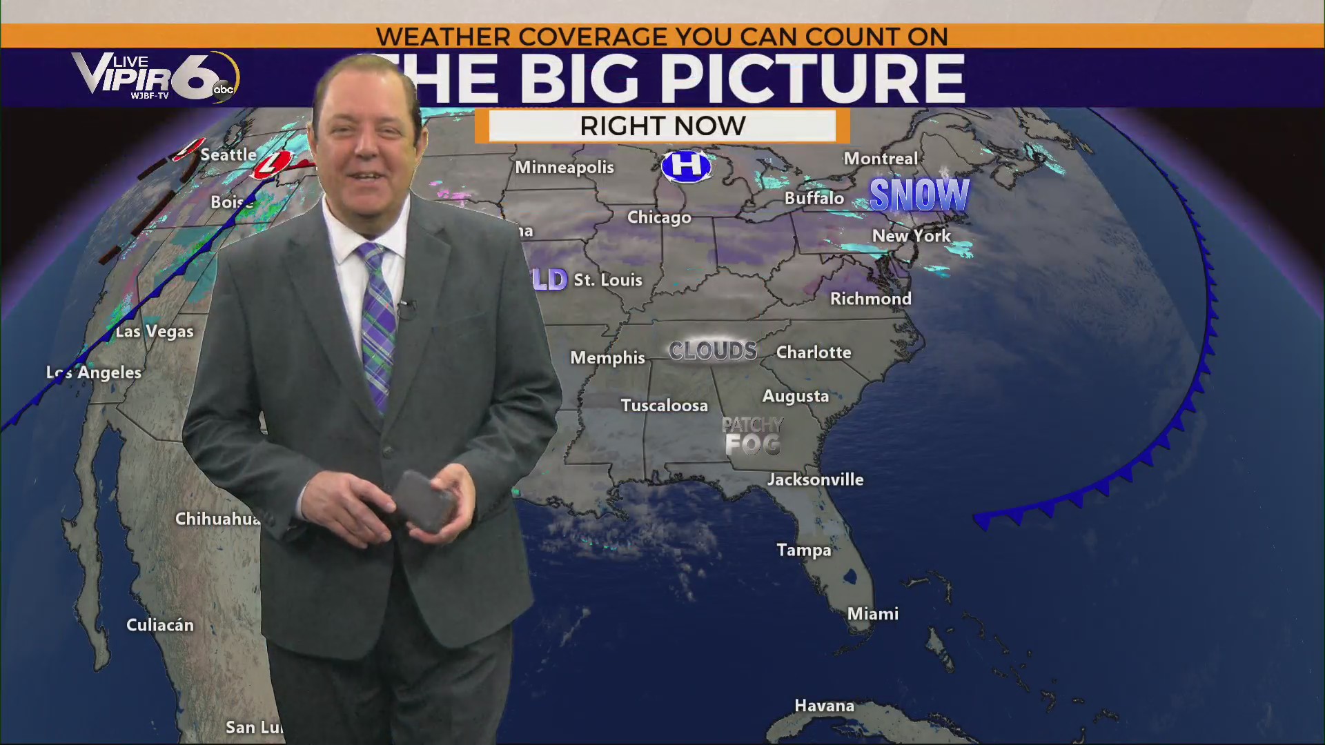 Live VIPIR 6 Forecast Wednesday, February 5, 2025 – WJBF