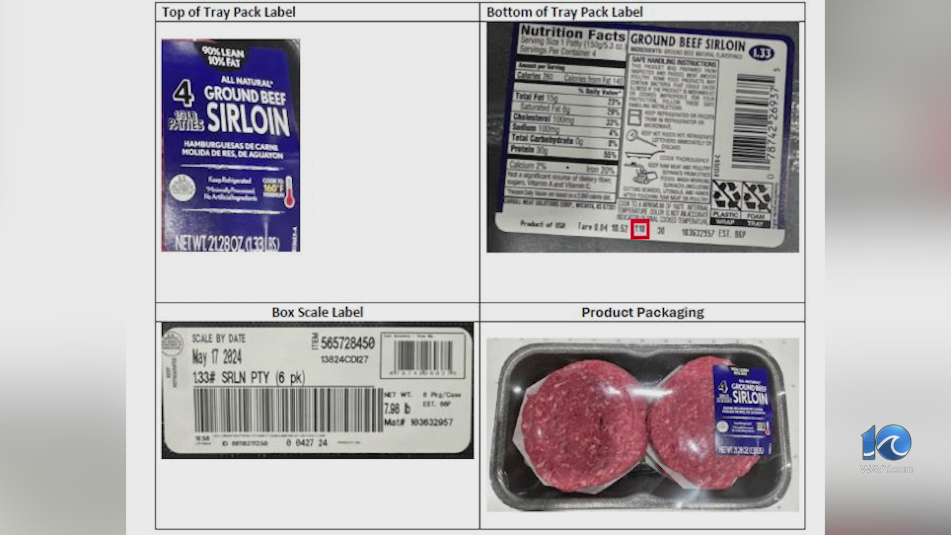 Cargill Meat Solution recalls 16,000+ lbs. of ground beef for E. Coli ...