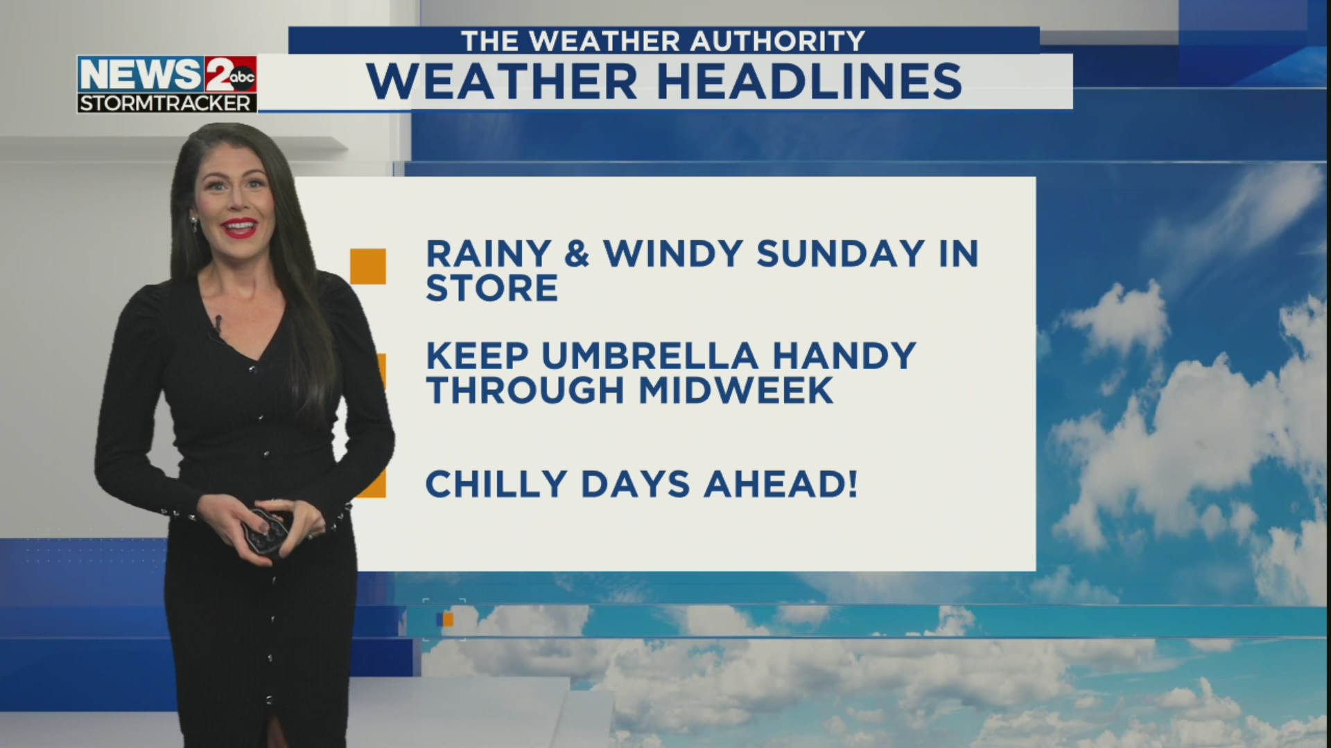 Daphne DeLoren’s Saturday evening forecast – WKRN News 2