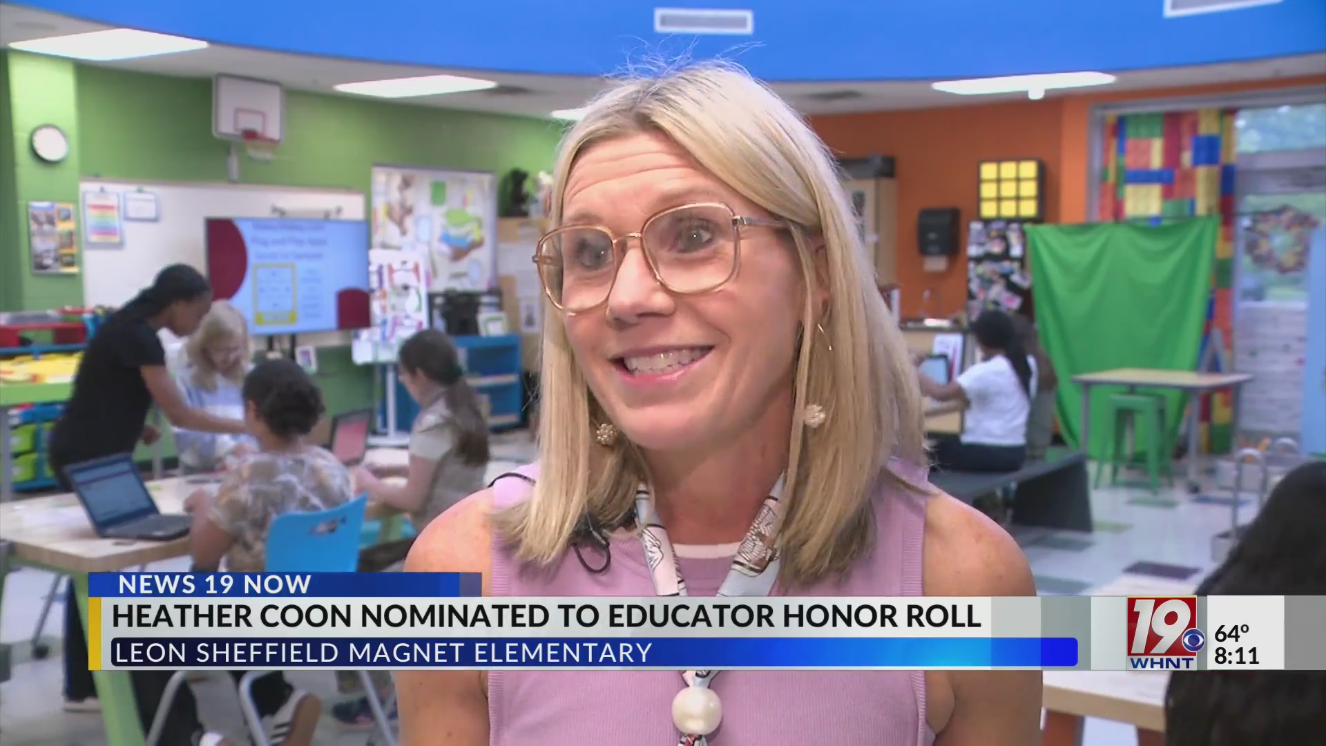 Educator Honor Roll: Heather Coon, Leon Sheffield Magnet Elementary ...