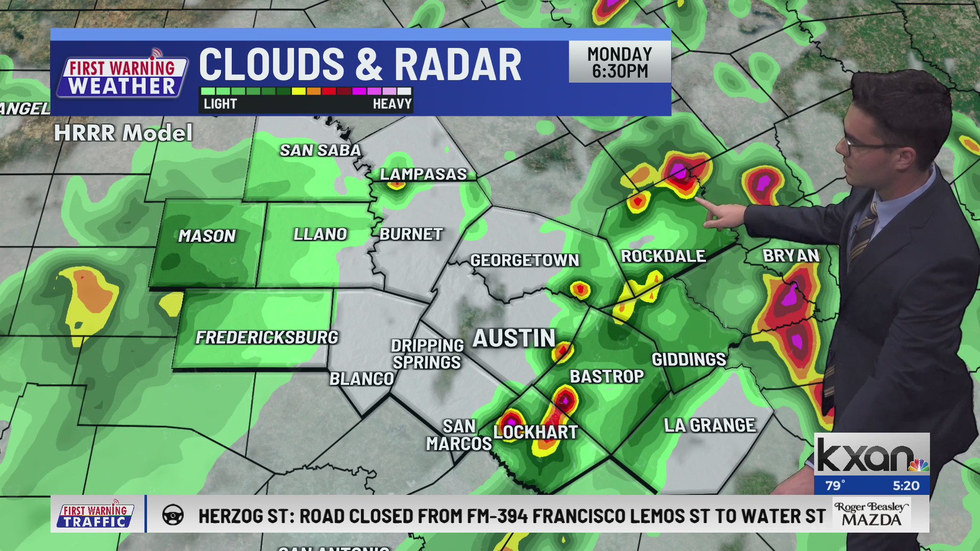 First Warning Weather Radar and Evening Forecast with Chief ...