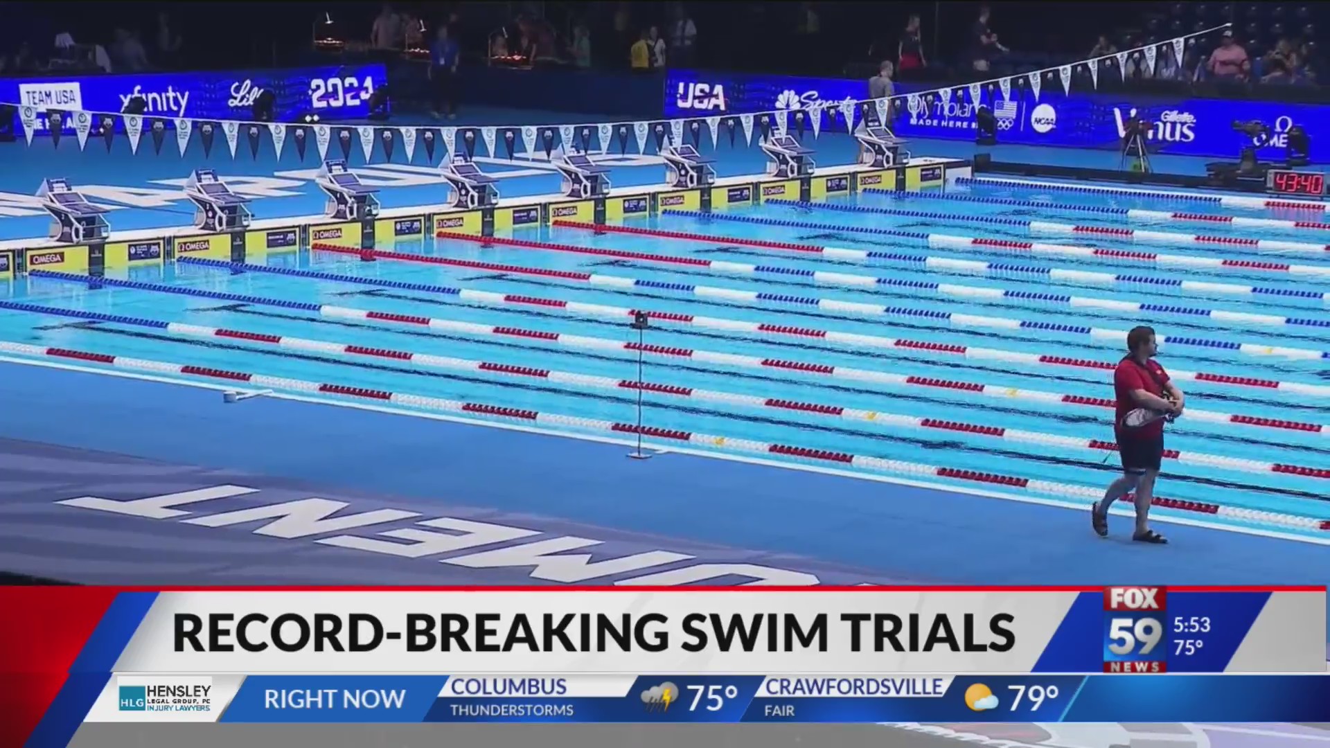 Swim trials in Indy smash attendance records – Fox 59