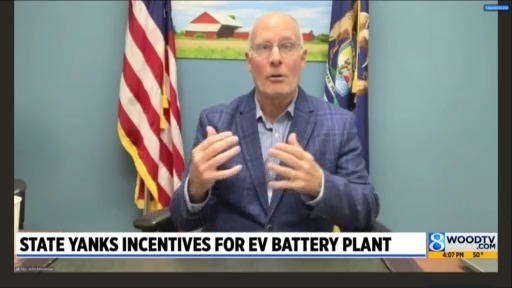 U.S. representative John Moolenaar on Gotion battery plant incentive ...