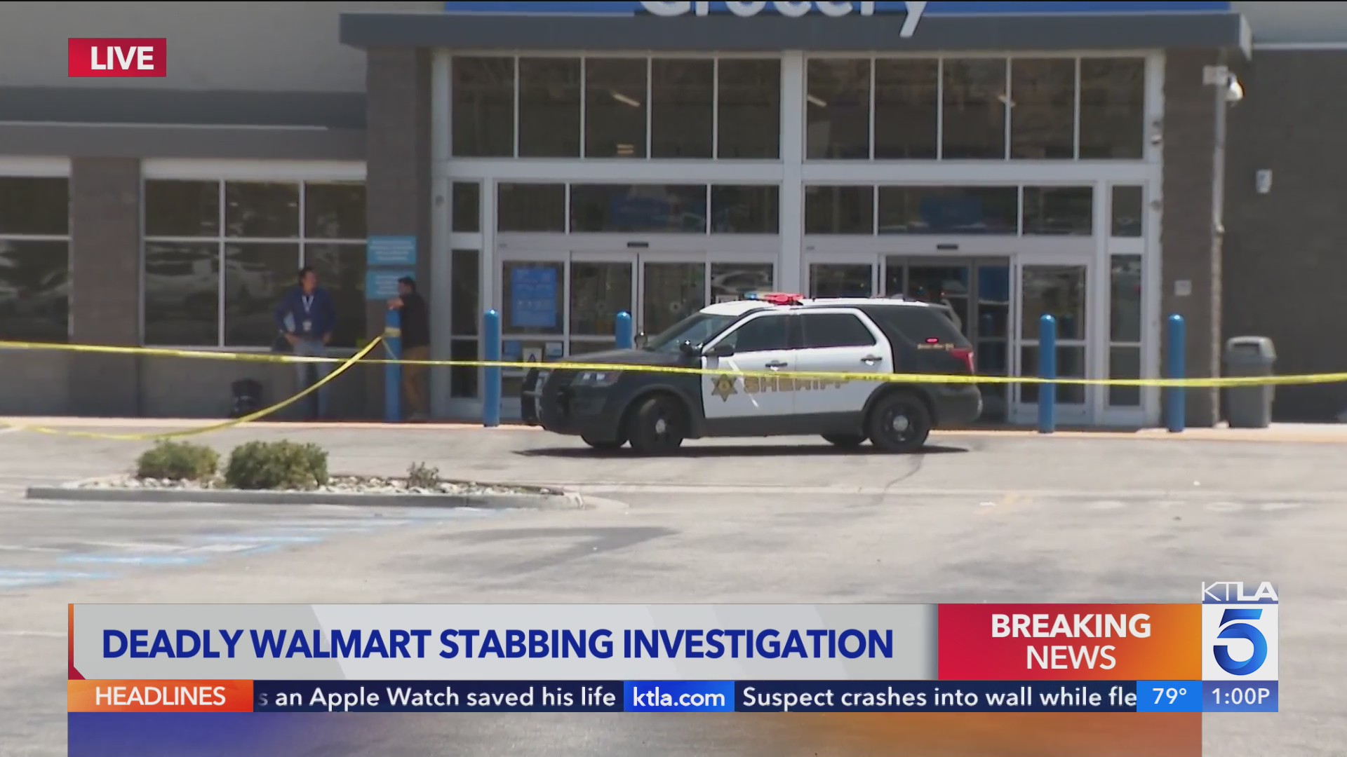 Authorities investigating fatal stabbing at Riverside County Walmart – KTLA